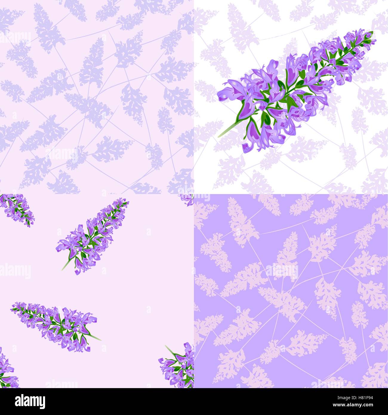 Seamless purple texture hi-res stock photography and images - Alamy