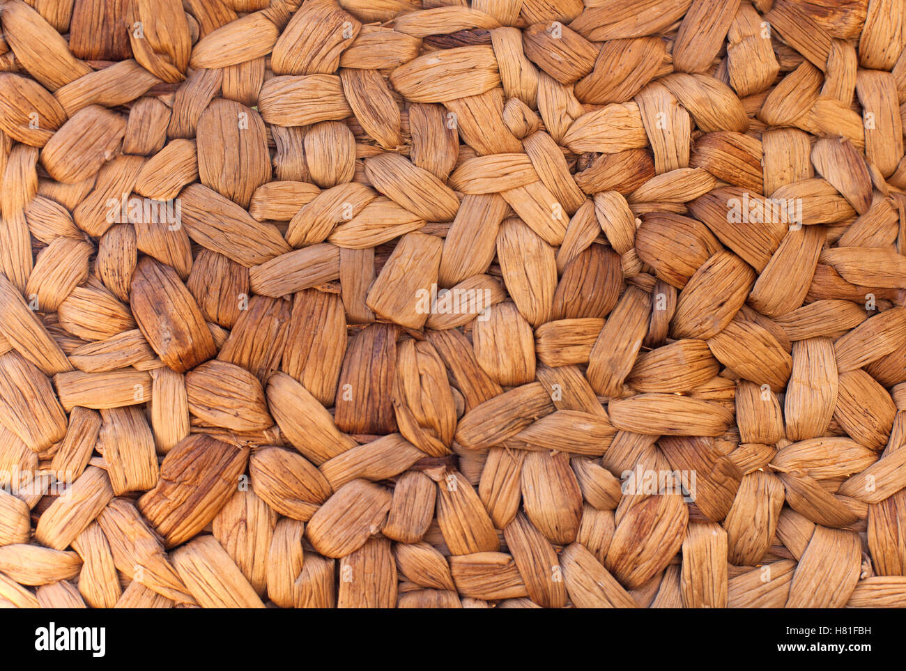 Texture of golden wicker basket Stock Photo - Alamy