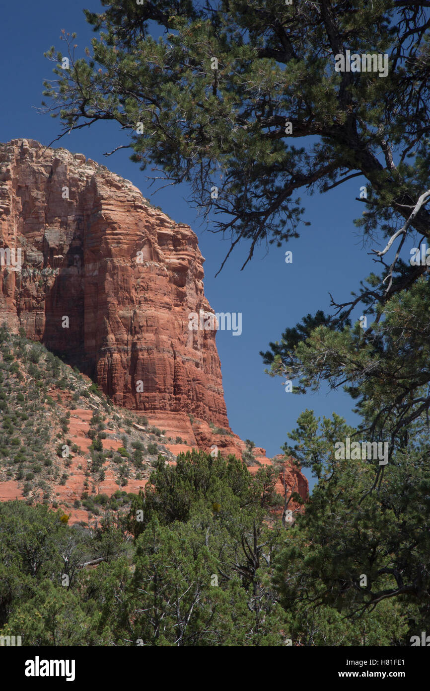 Courthouse Butte, Sedona, Arizona Stock Photo - Alamy