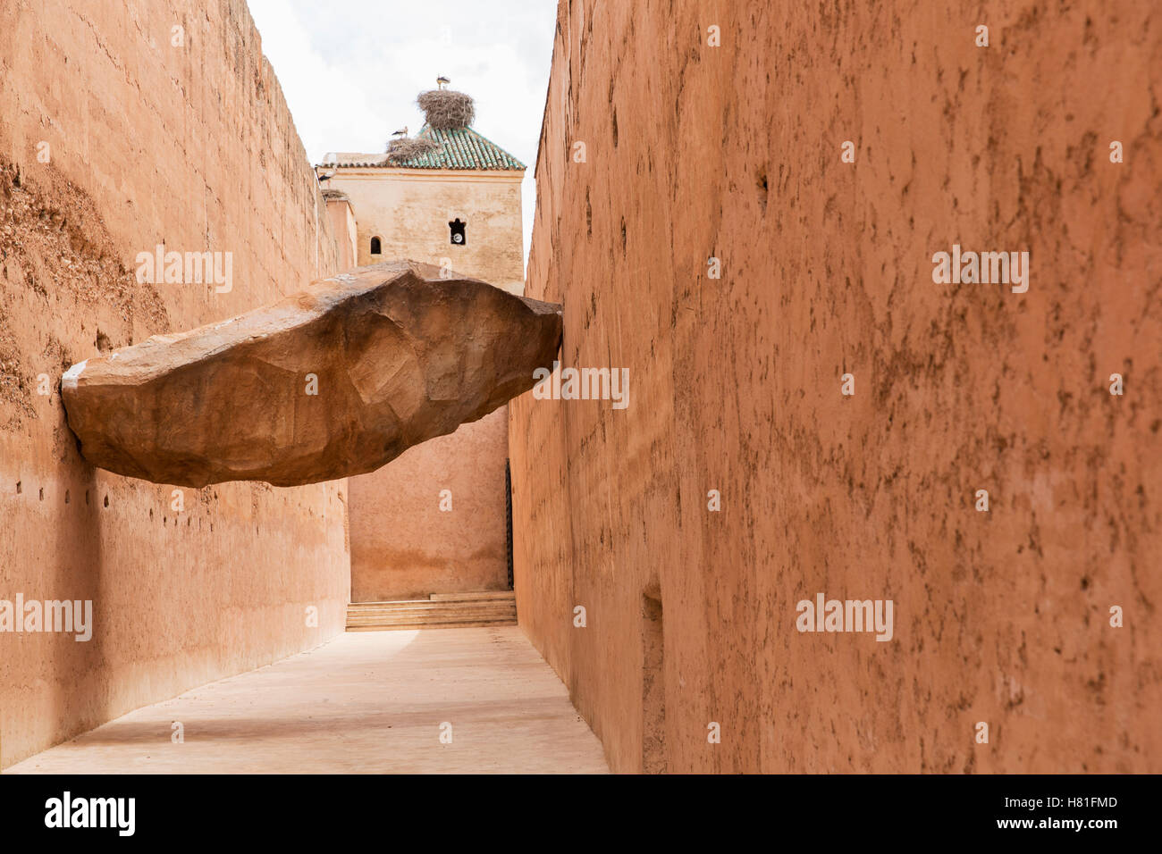 Morocco,Marrakesh,Palais El Badii, meaning (The incomparable palace ...
