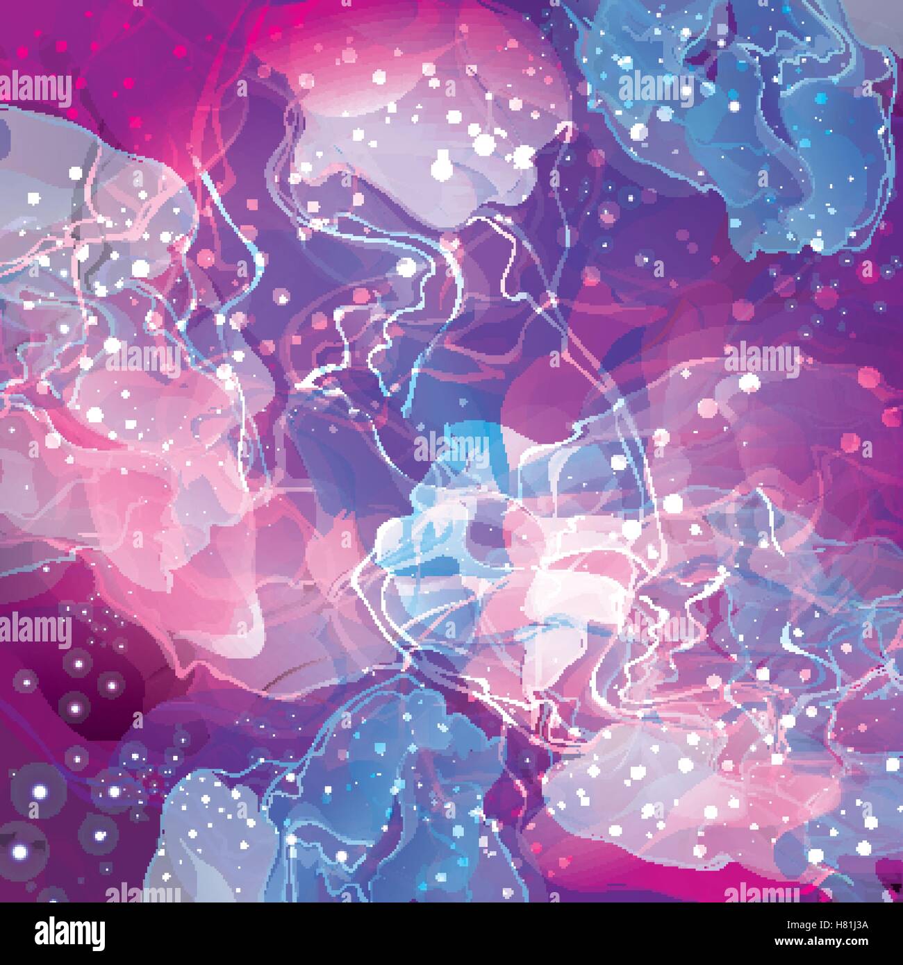 Abstract star space background vector Stock Vector Image & Art - Alamy