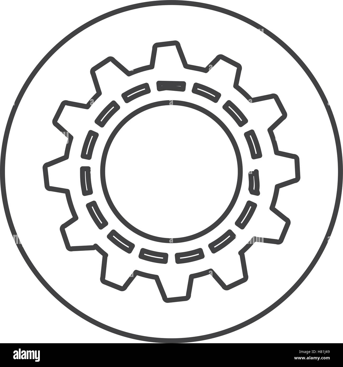 gear engineering design isolated, vector illustration eps10 Stock ...