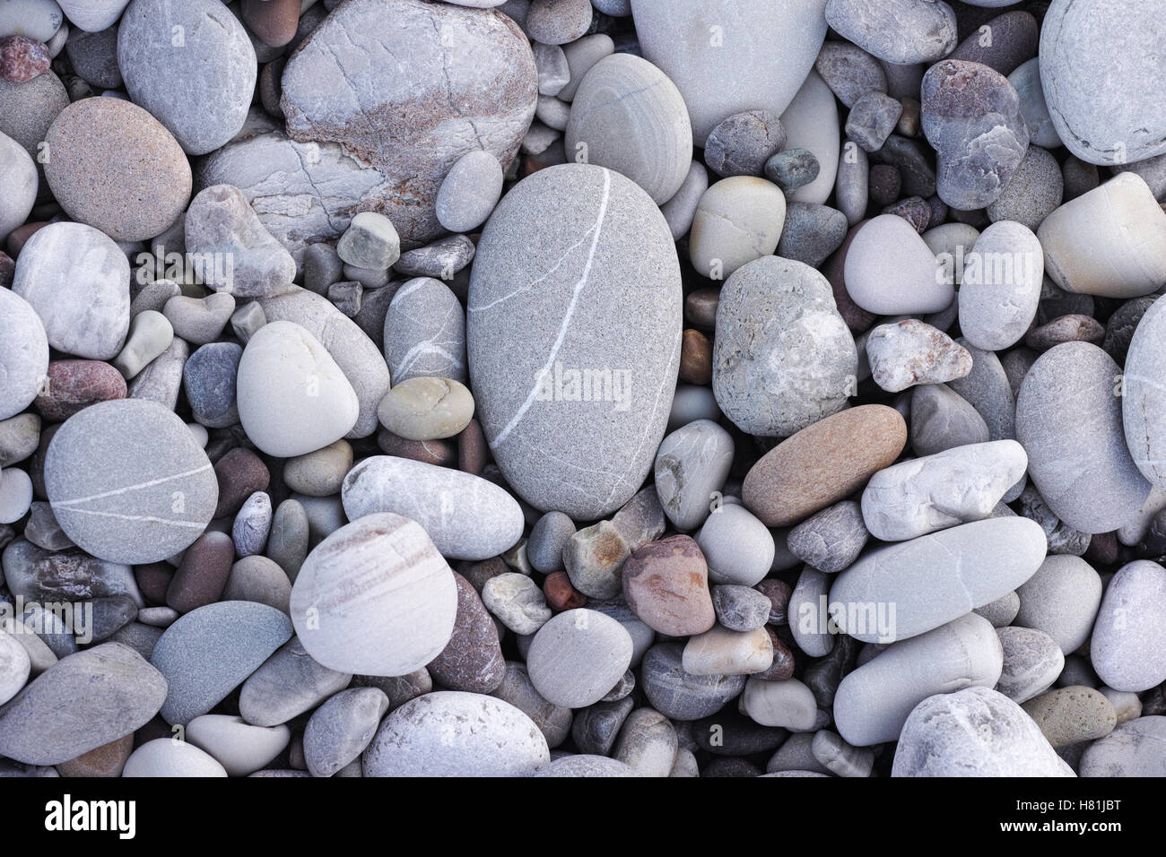 Sea stone background. Pile of stones Stock Photo - Alamy