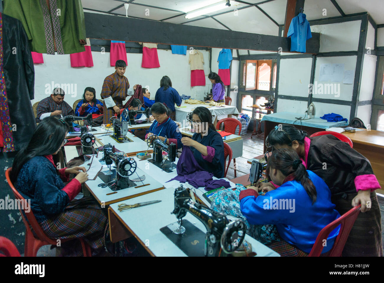 The Institute of Zorig Chusum (traditional arts) is where students ...