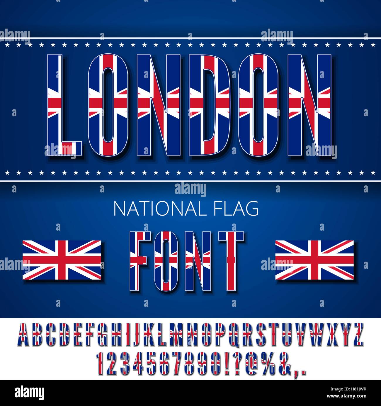 Flag london england design Stock Vector Images - Alamy