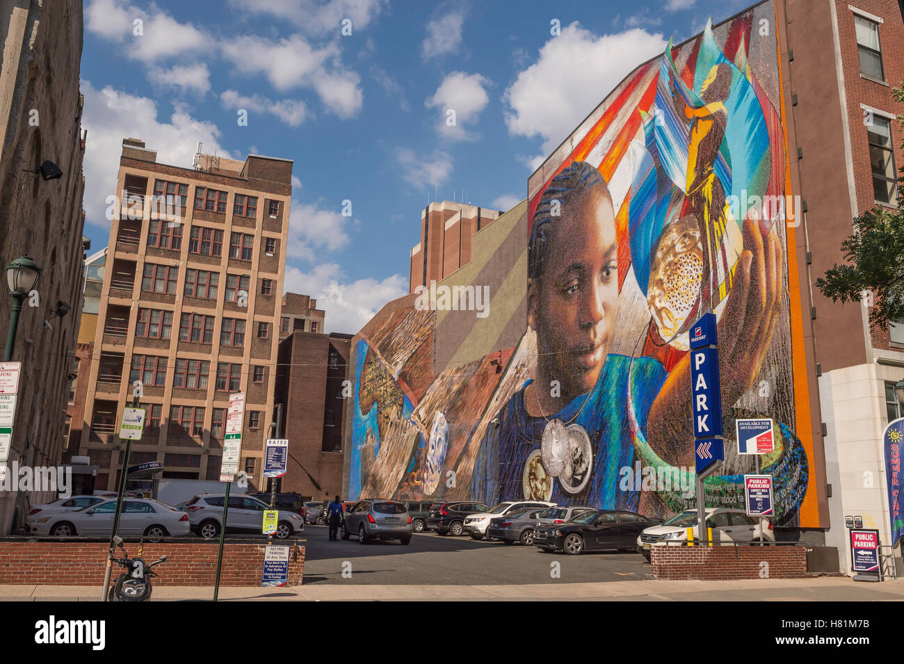 Legacy mural, by Josh Sarantitis and Eric Okdeh, 707 Chestnut Street ...