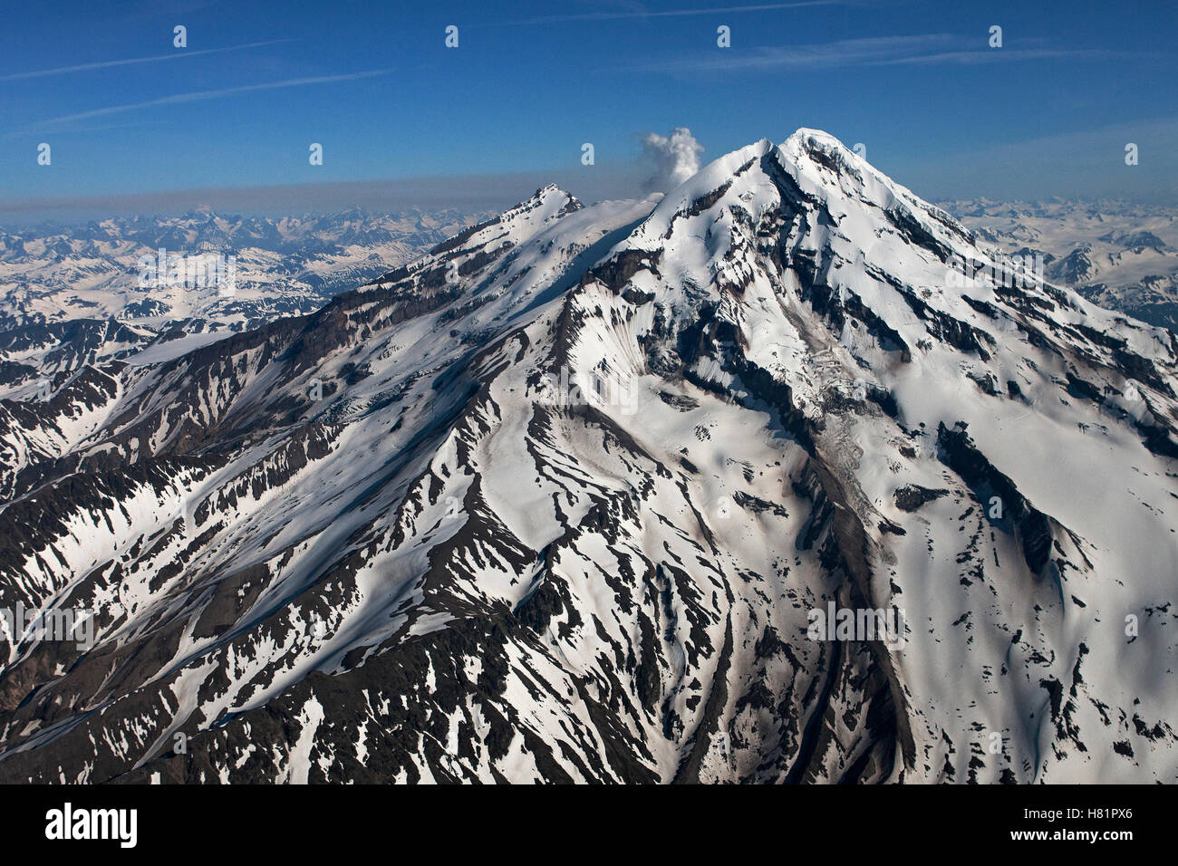 Mount Redoubt, Alaska Stock Photo - Alamy