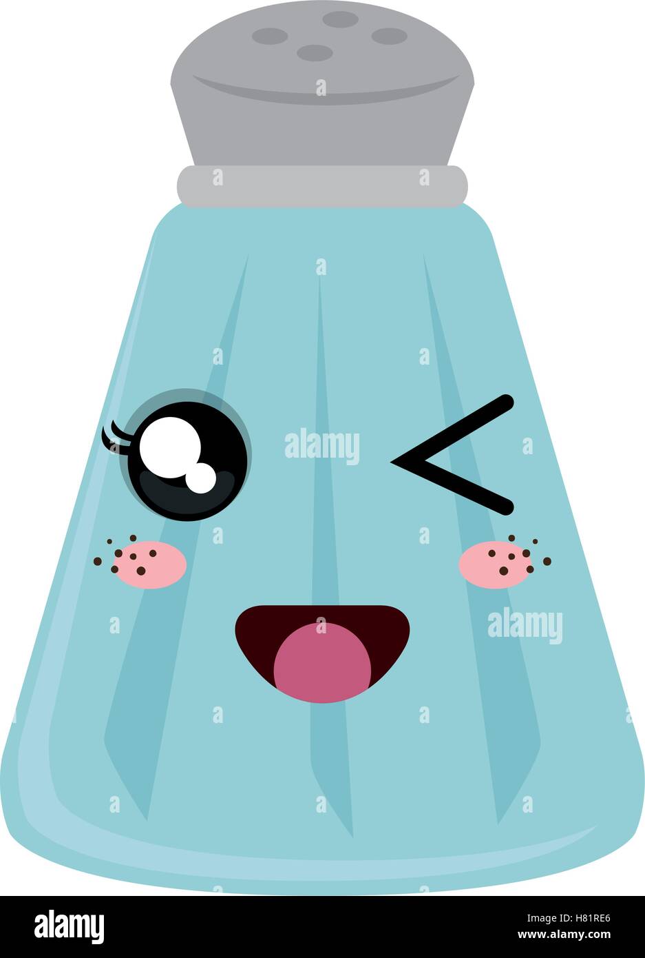 salt bottle kawaii style vector illustration design Stock Vector Image ...