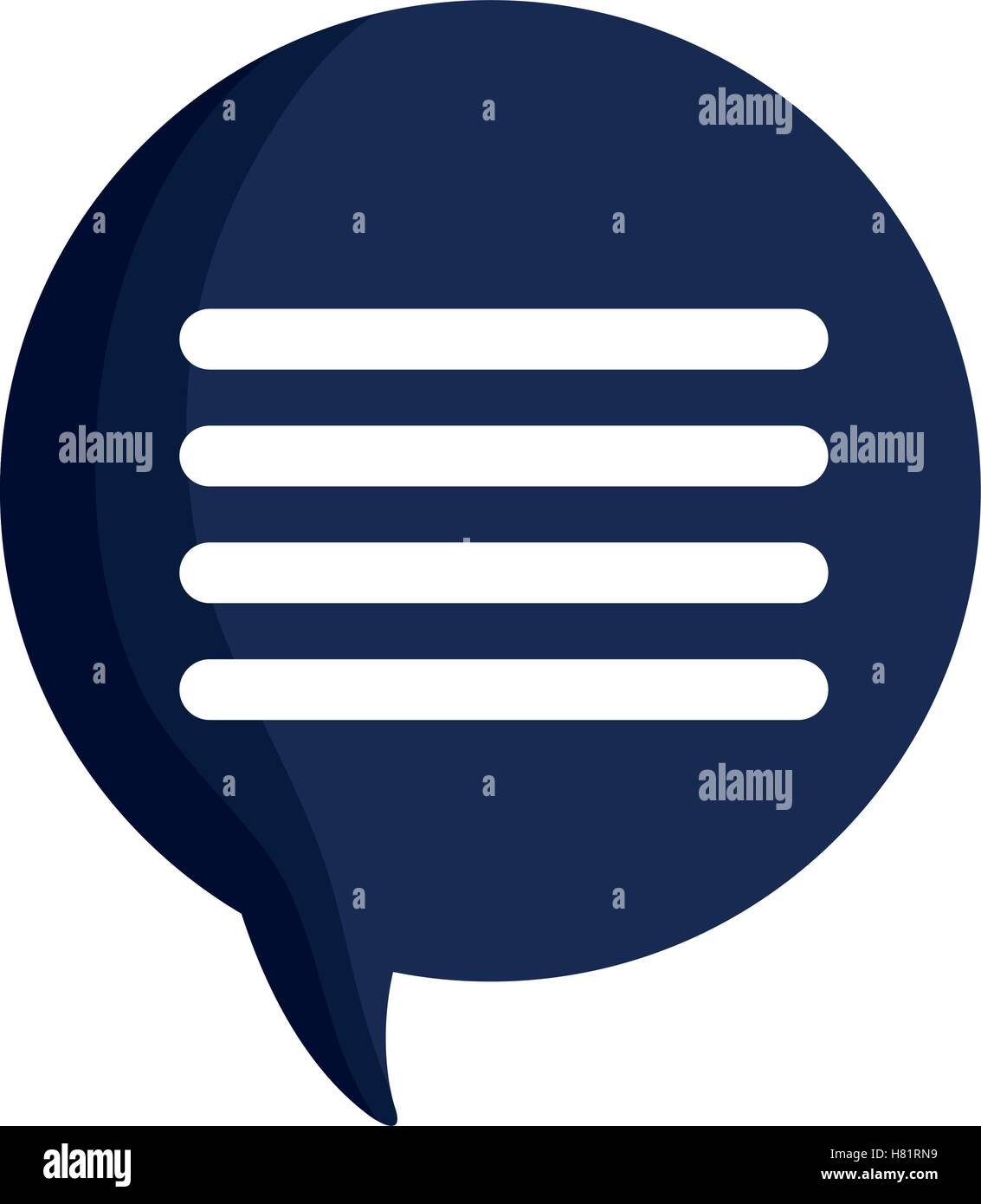 Bubble icon. Communication message discussion and conversation theme ...