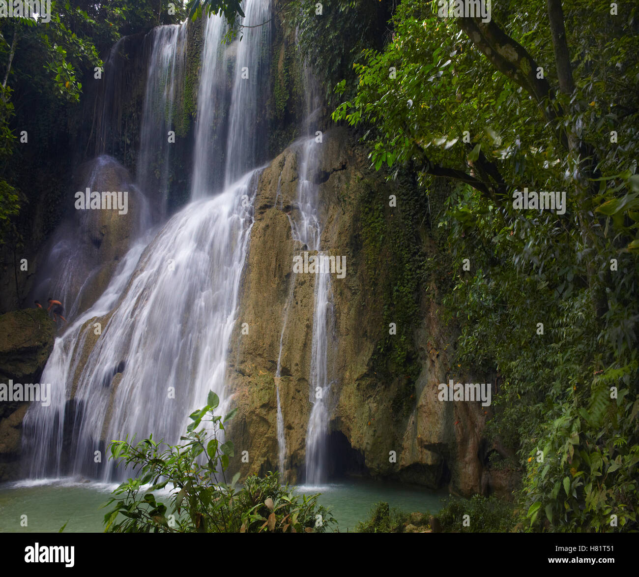 Kawasan Falls, Bohol Island, Philippines Stock Photo - Alamy
