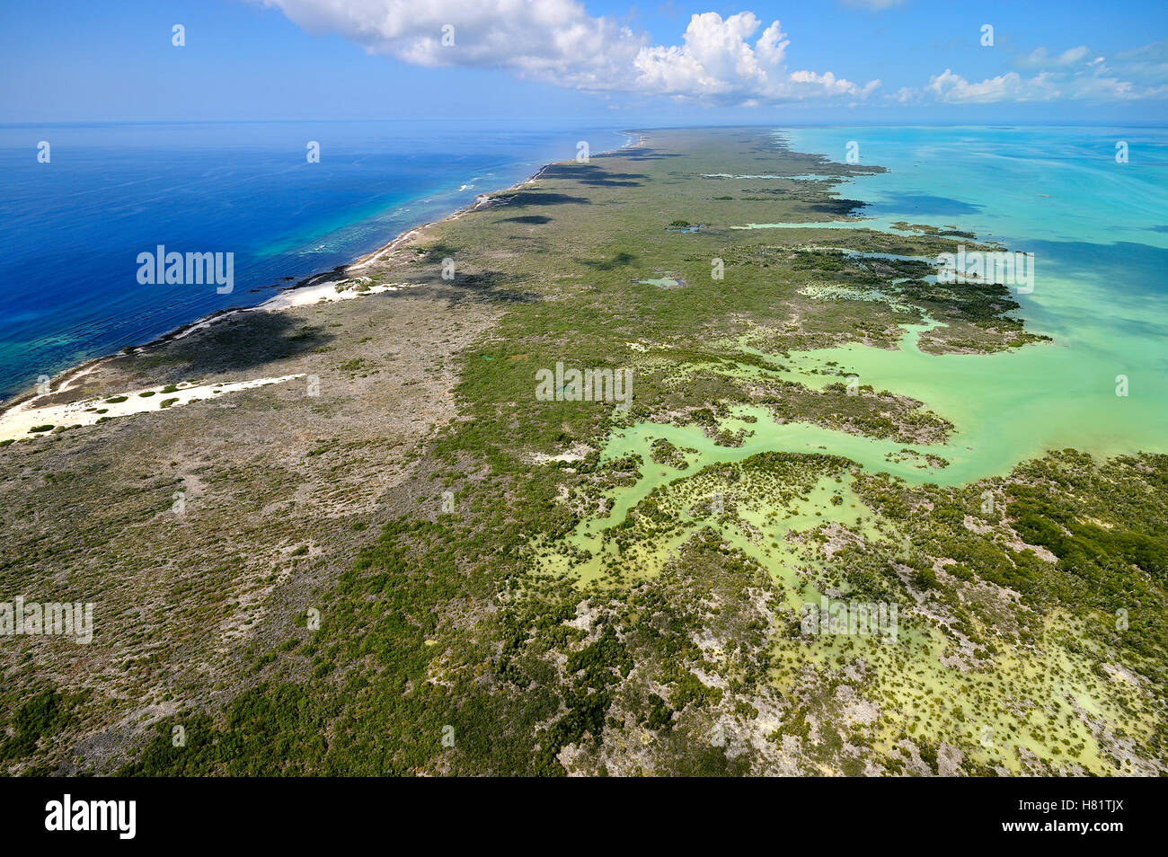 Atoll aldabra aerial hi-res stock photography and images - Alamy