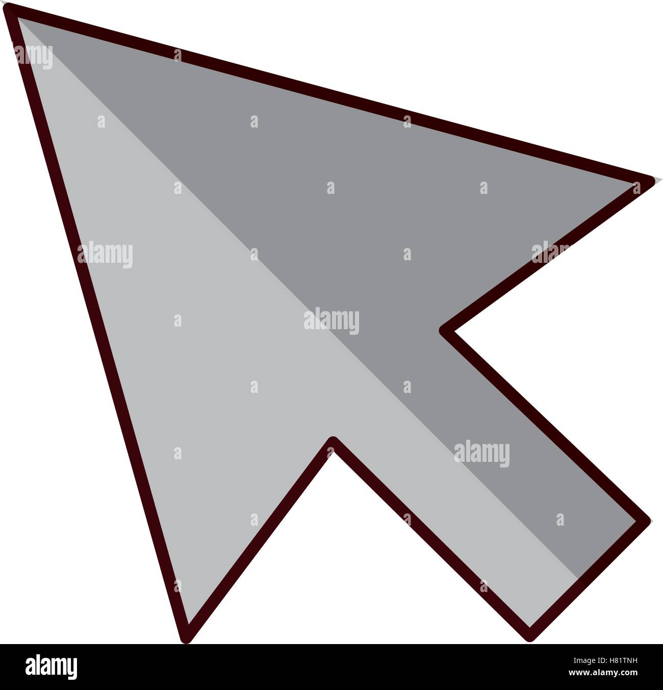Arrow icon. Direction element web and interface theme. Isolated design ... Arrow icon. Direction element web and interface theme. Isolated design ...