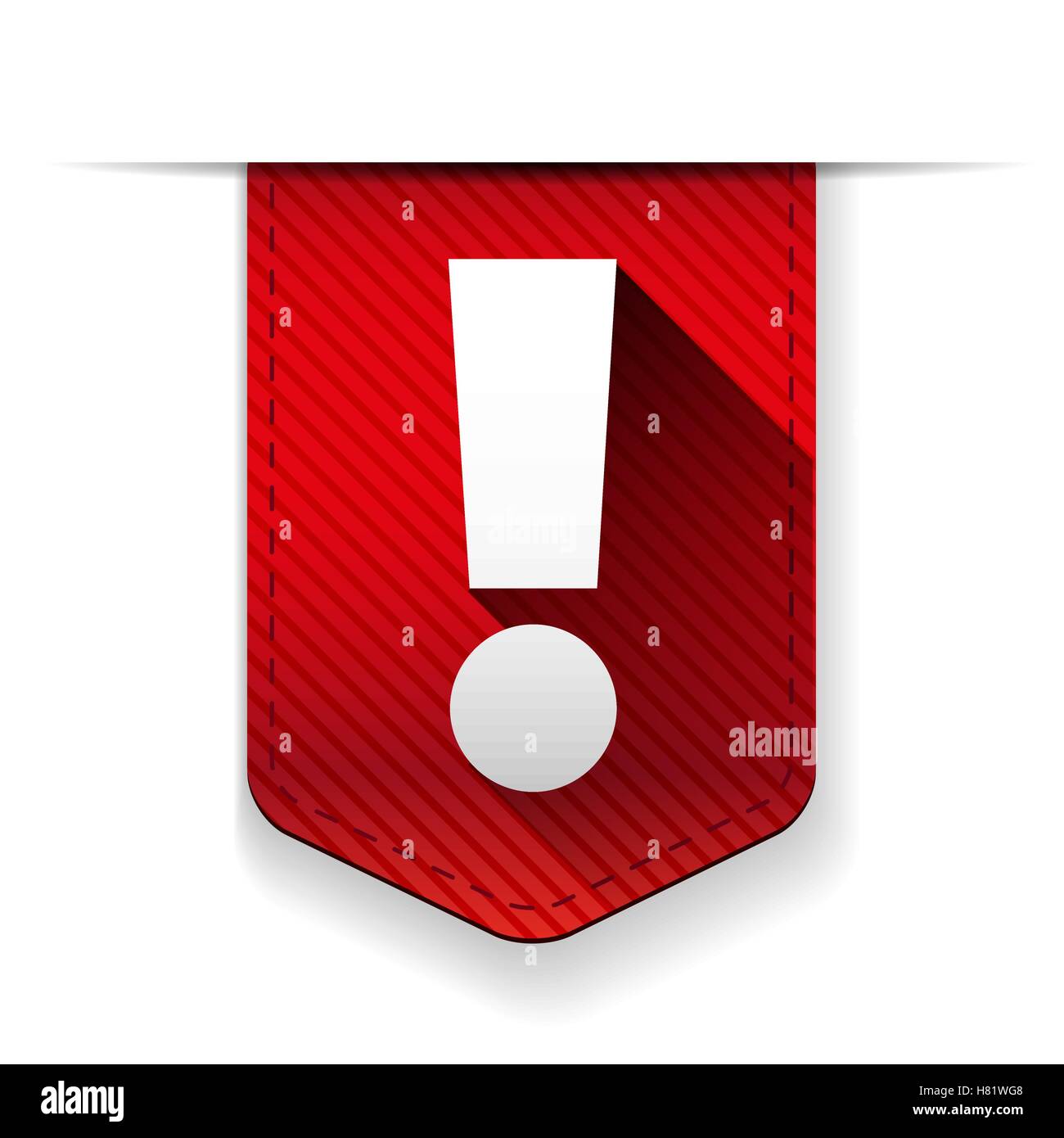 Exclamation mark vector Stock Vector Images - Alamy