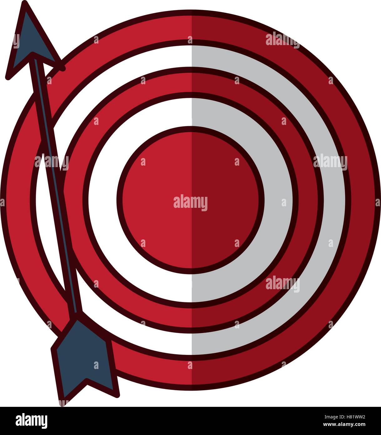 Target icon. Solution success strategy idea and innovation theme ...