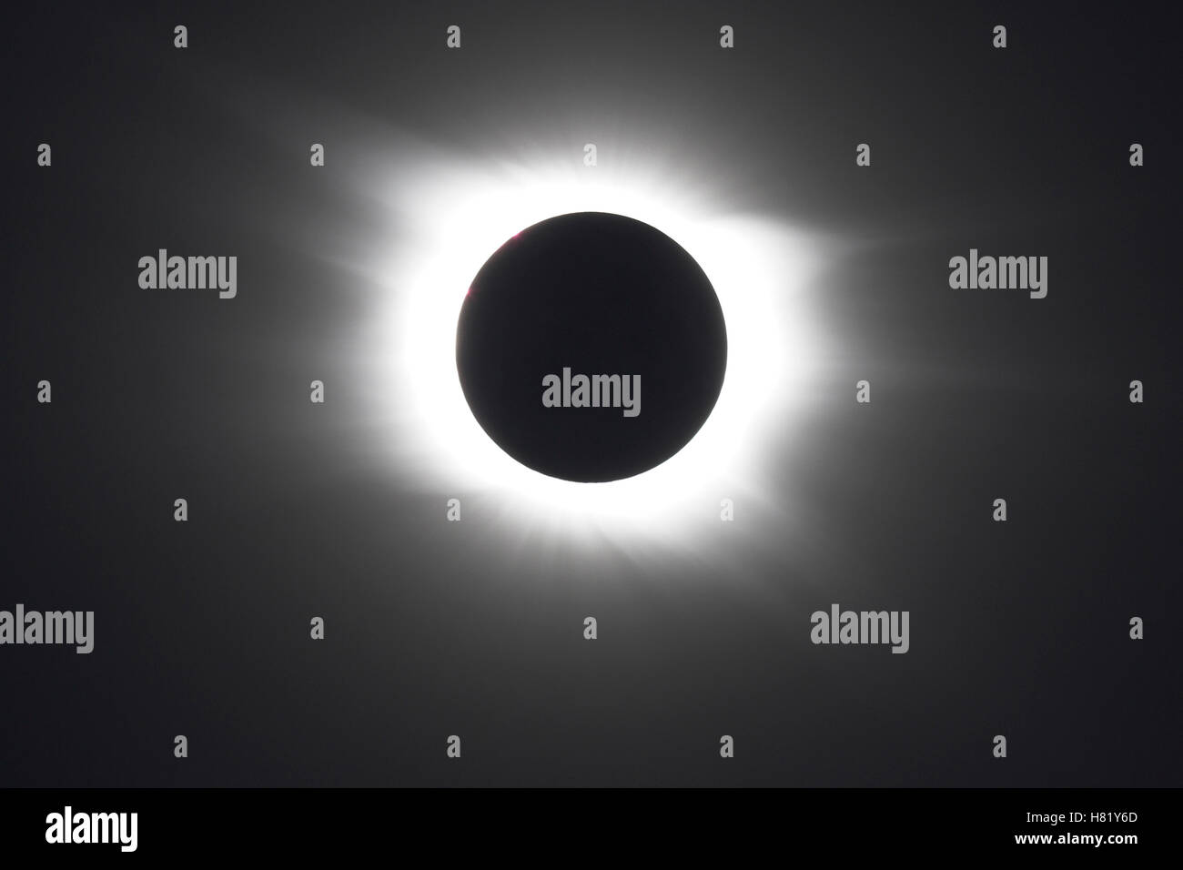 Total solar eclipse, Libya Stock Photo - Alamy