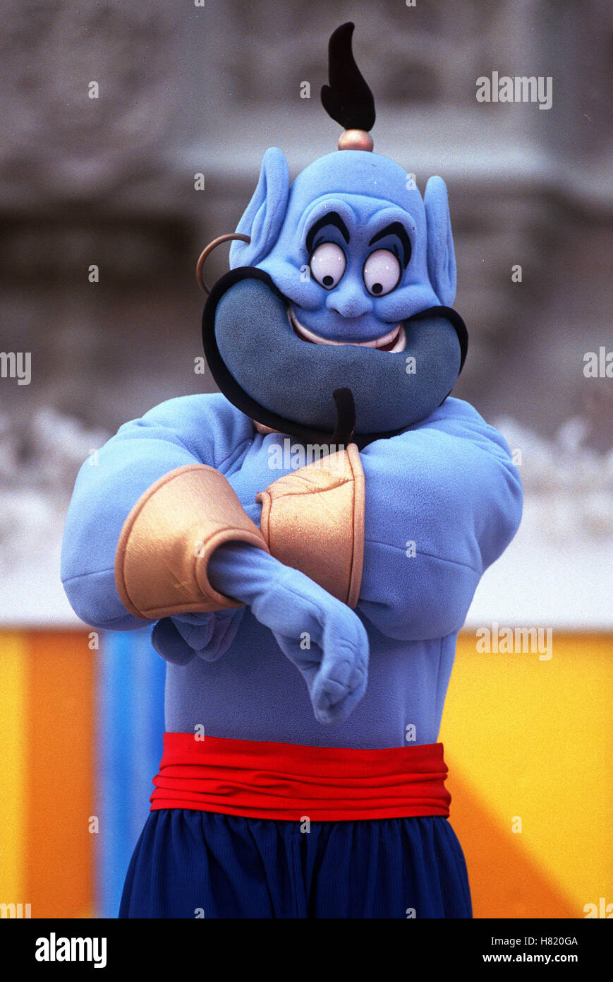 GENIE MAGIC KINGDOM ORLANDO 01 April 2002 Stock Photo - Alamy