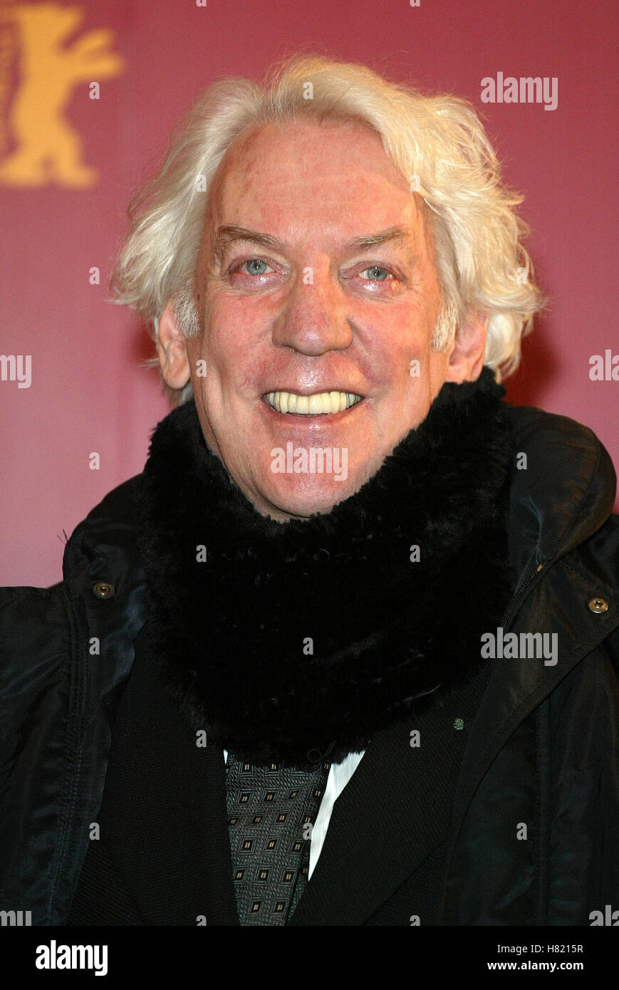 DONALD SUTHERLAND BERLIN FILM FESTIVAL POTSDAMER PLATZ BERLIN GERMANY ...