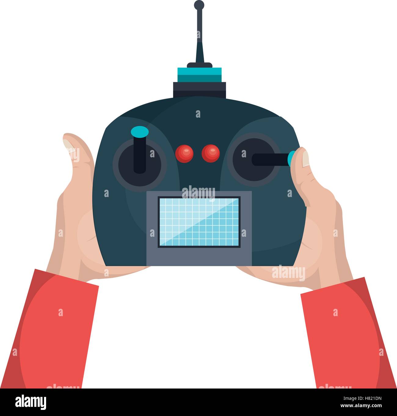 drone control remote isolated icon vector illustration design Stock ...