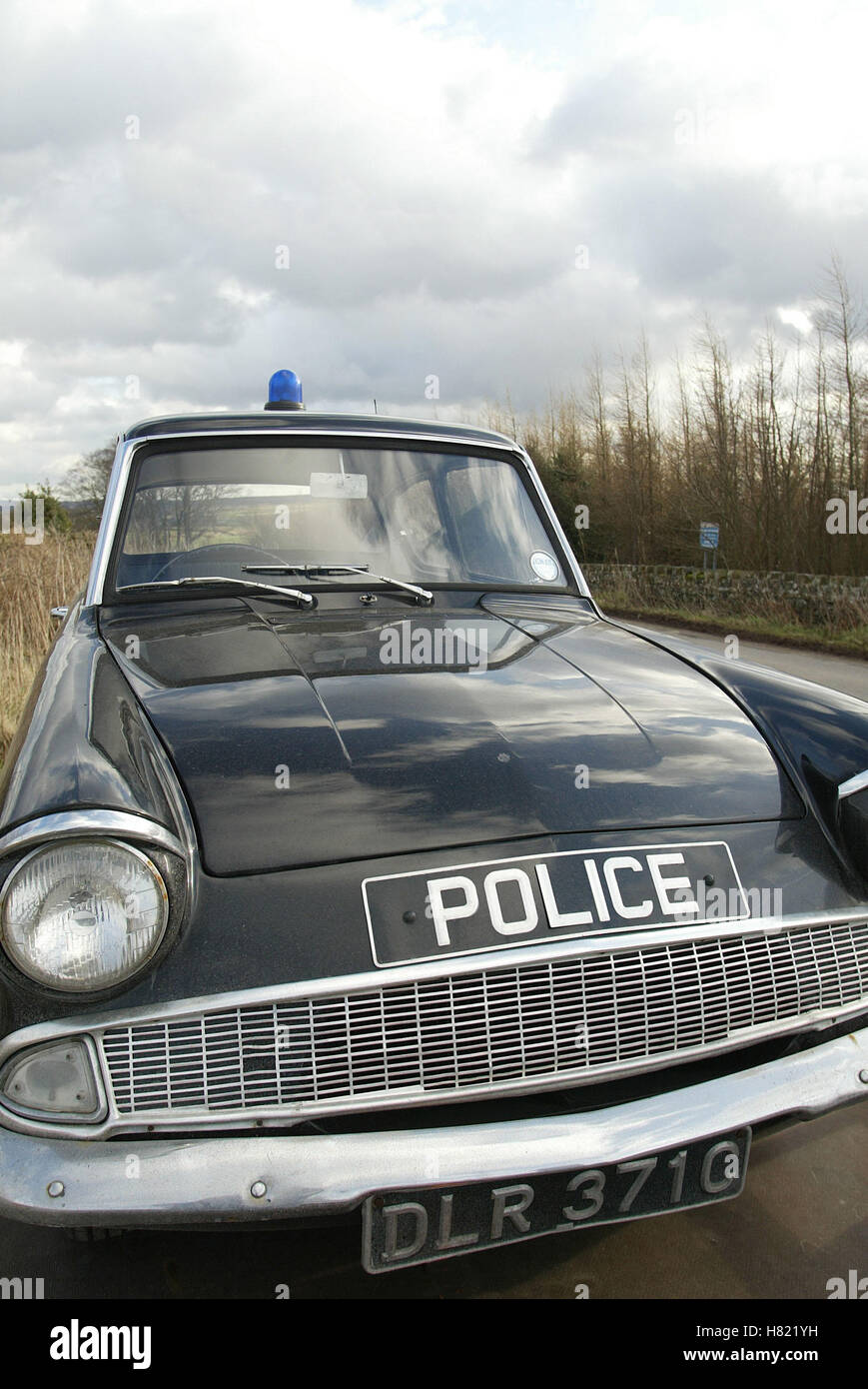 POLICE CAR FROM HEARTBEAT HEARTBEAT LOCATIONS GOATHLAND NORTH YORKSHIRE ...