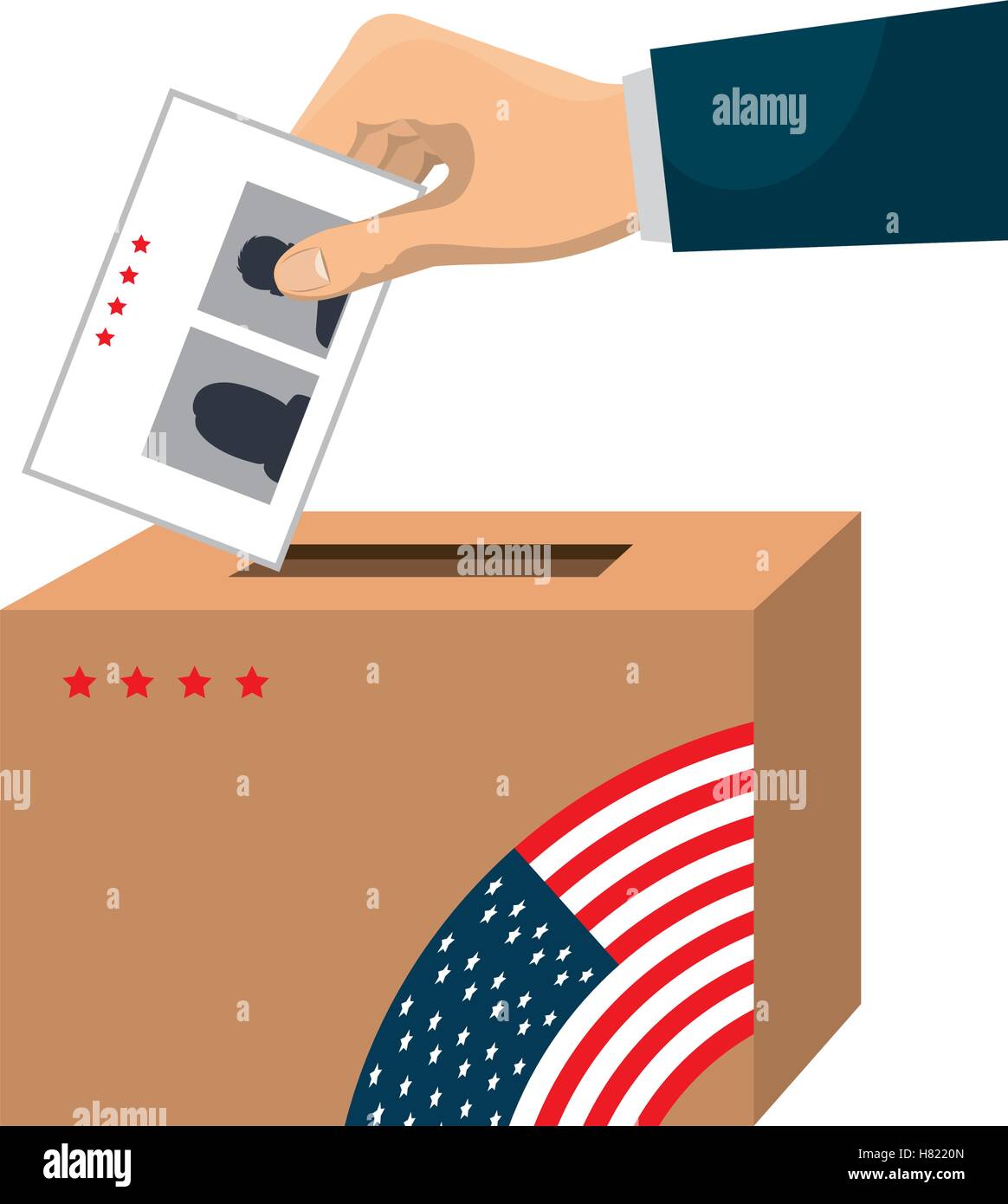 Presidentials election Stock Vector Images - Alamy