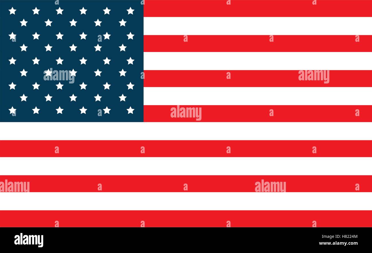 united states of america flag vector illustration design Stock Vector ...