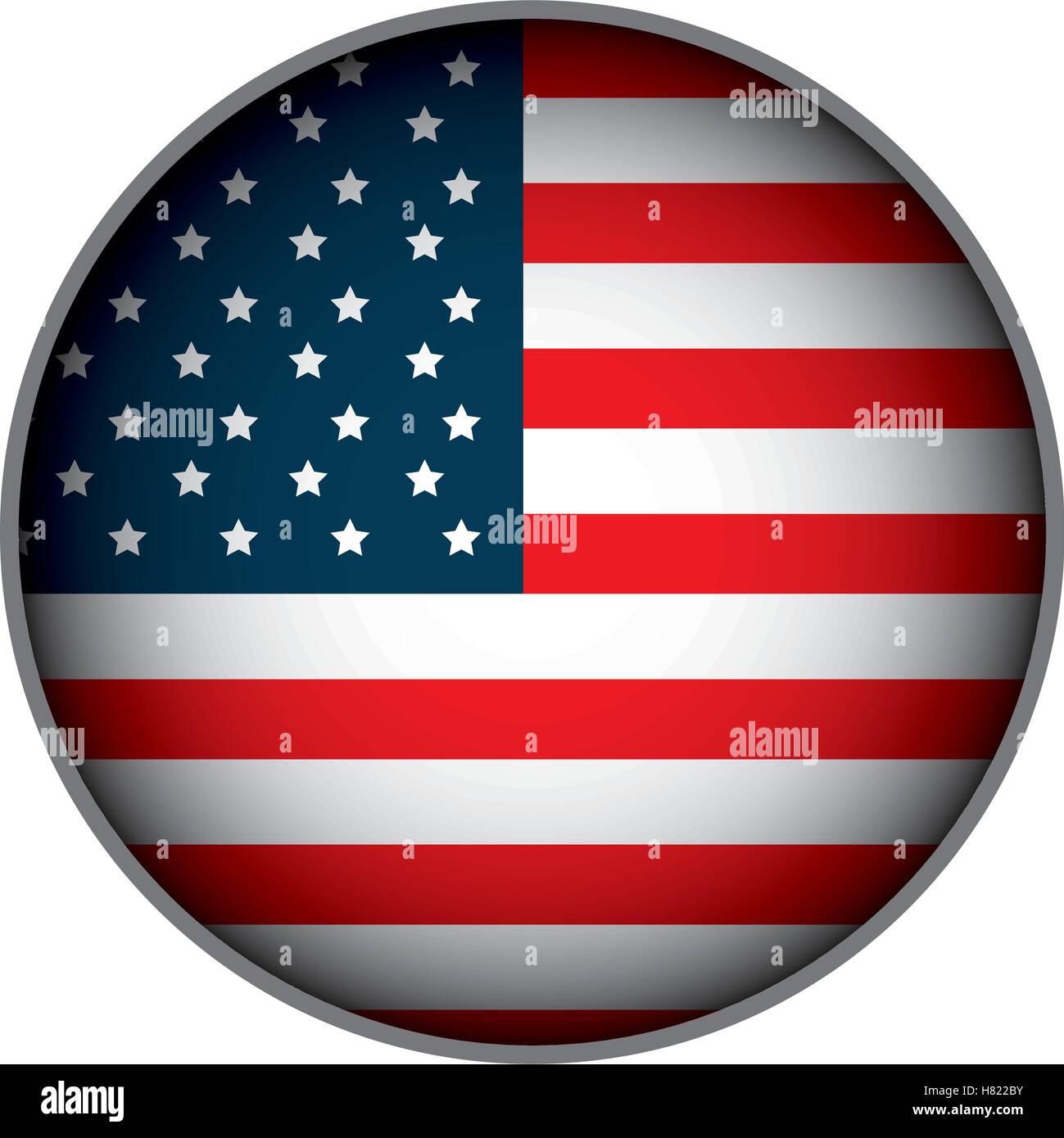 united states of america emblem vector illustration design Stock Vector Image & Art - Alamy