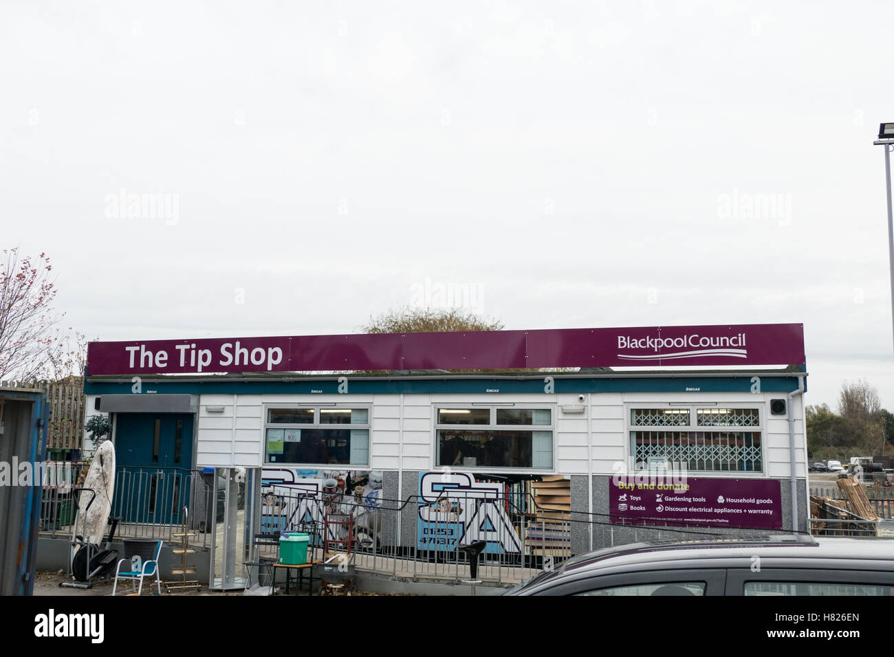 Blackpool's recycle and waste management centre for locals of Blackpool ...