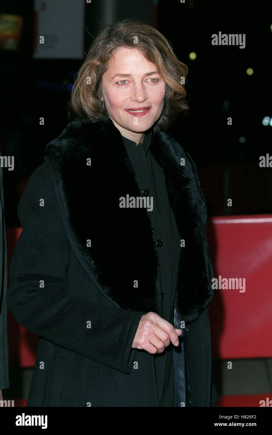CHARLOTTE RAMPLING BERLIN GERMANY 20 February 2000 Stock Photo - Alamy