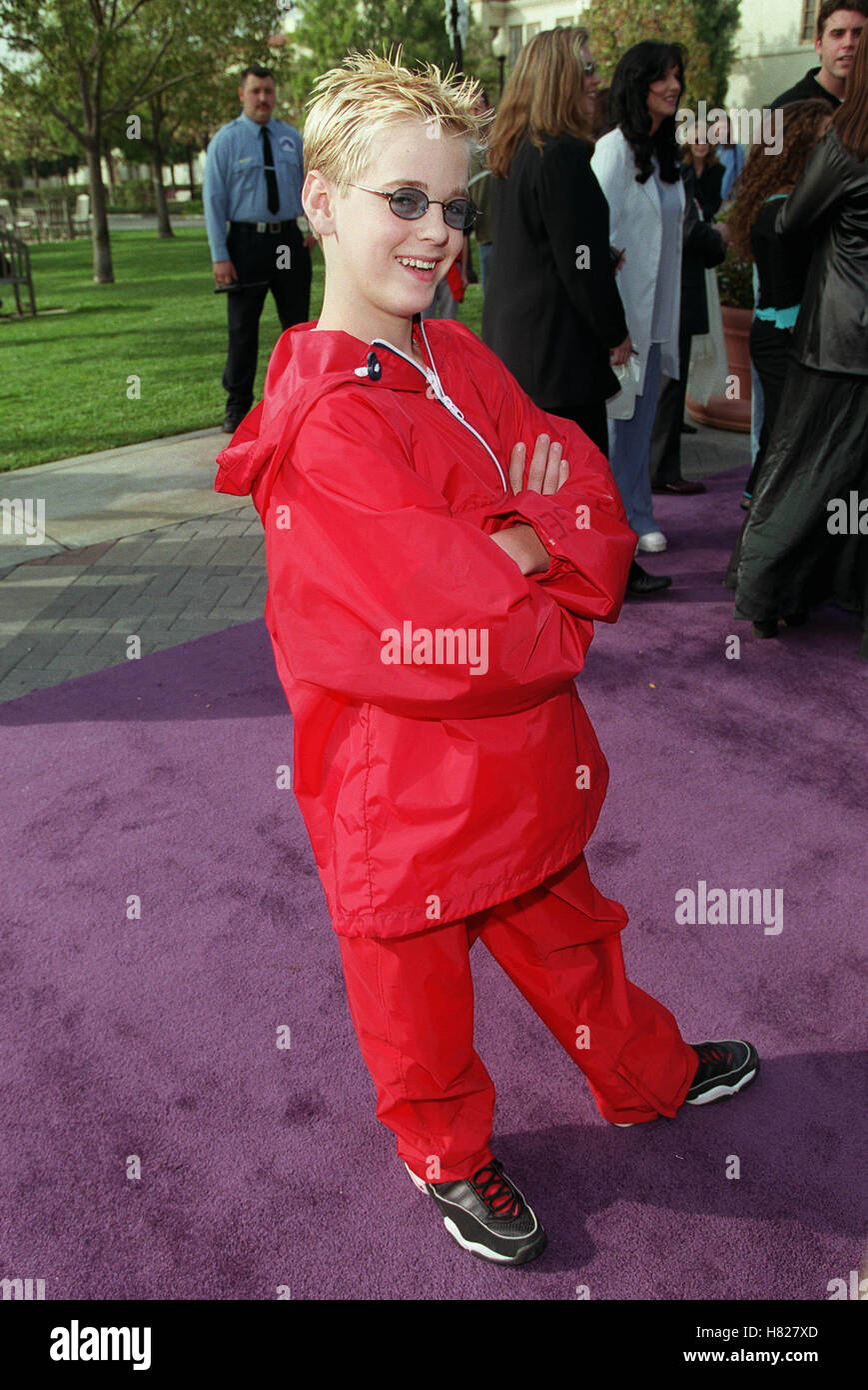 AARON CARTER LOS ANGELES USA 19 February 2000 Stock Photo - Alamy