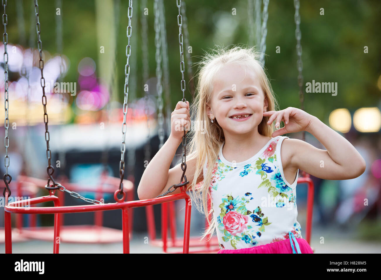 Swing up ride hi-res stock photography and images - Alamy