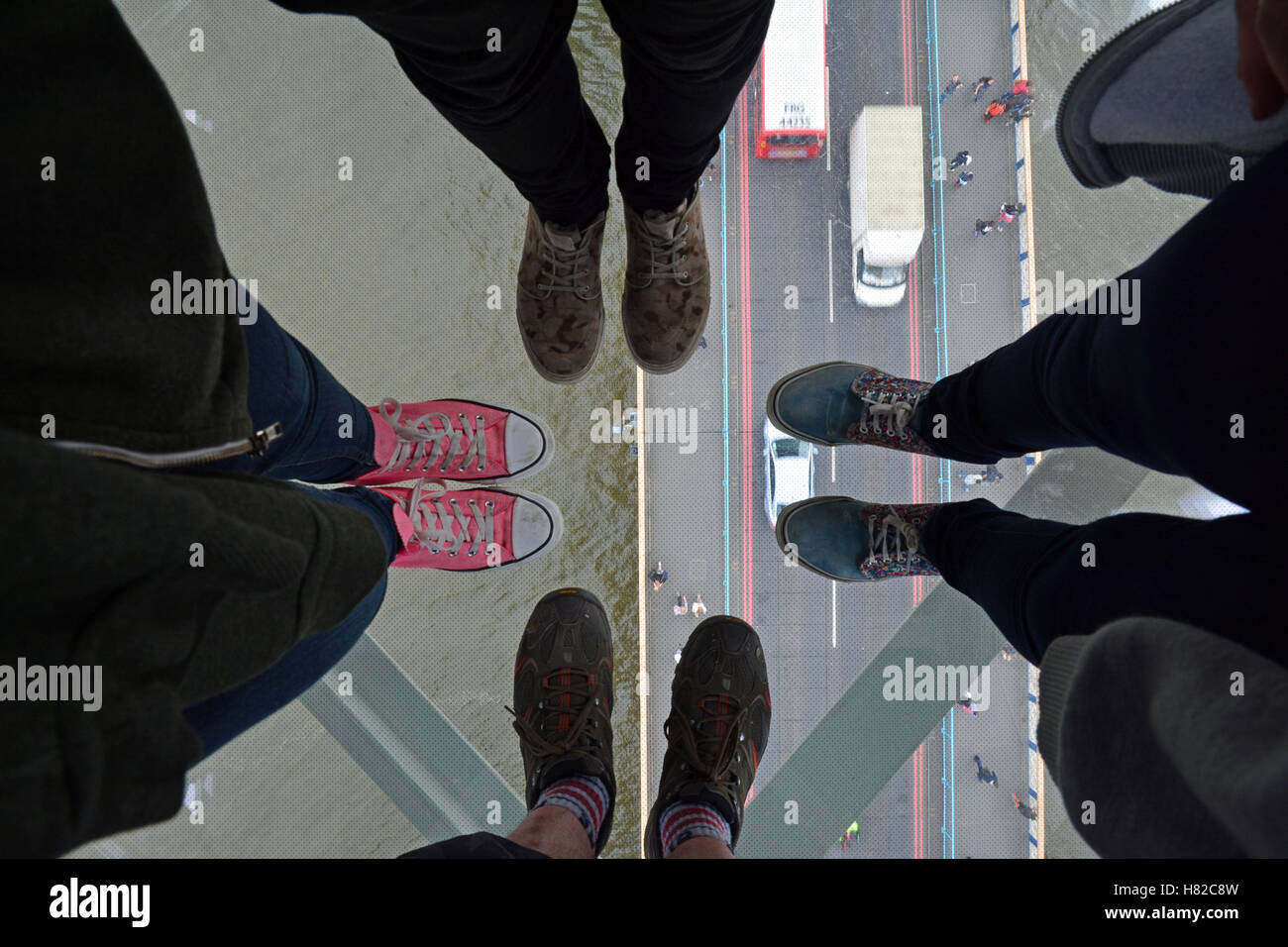 Tower bridge glass floor hi-res stock photography and images - Alamy