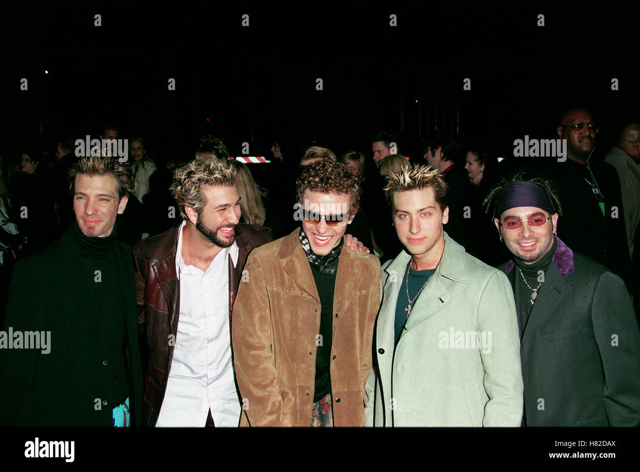 'N SYNC PASADENA LOS ANGELES USA 07 January 2001 Stock Photo - Alamy