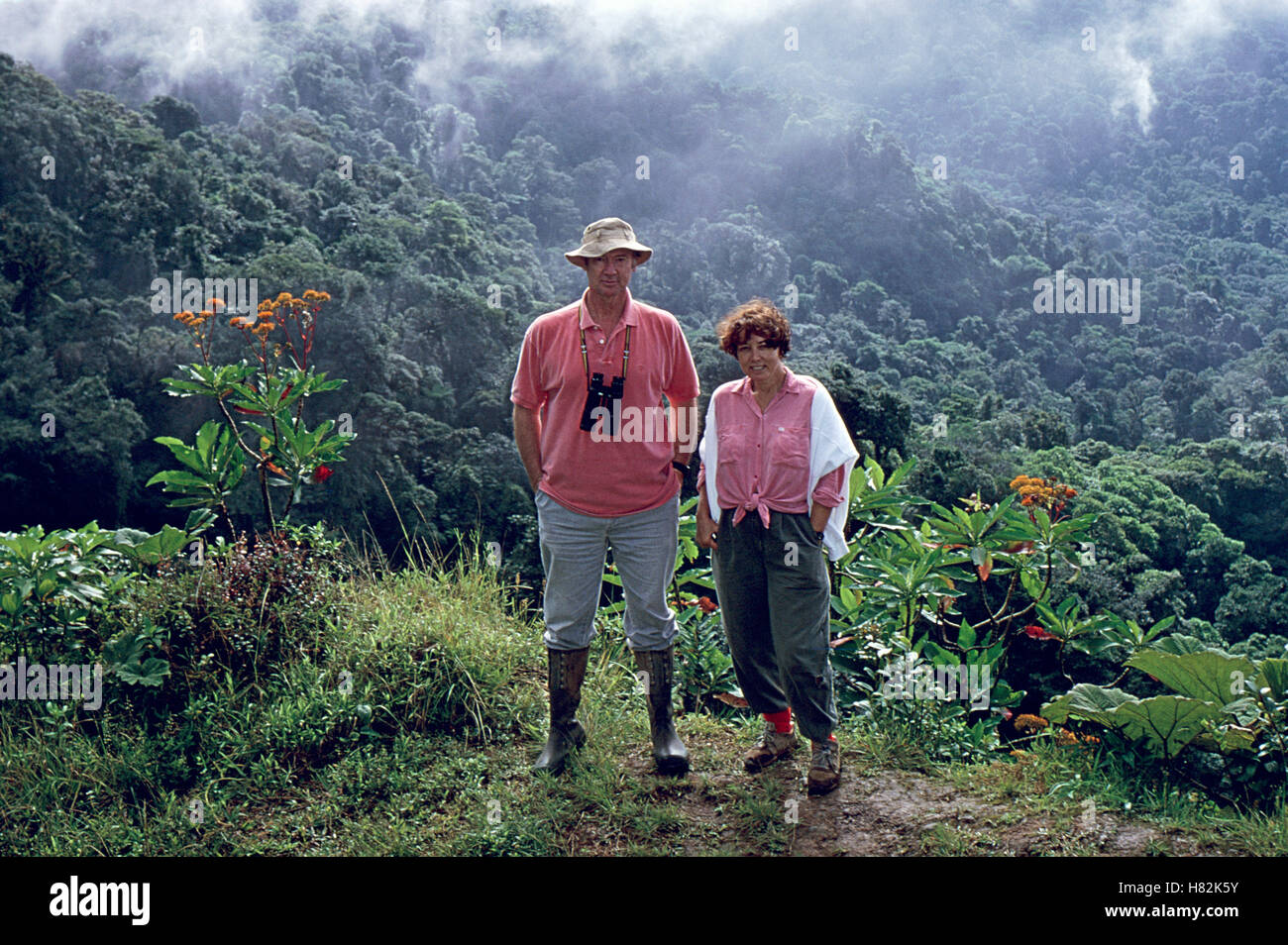 Michael and Patricia Fogden at the Continental Divide, Monteverde Cloud ...