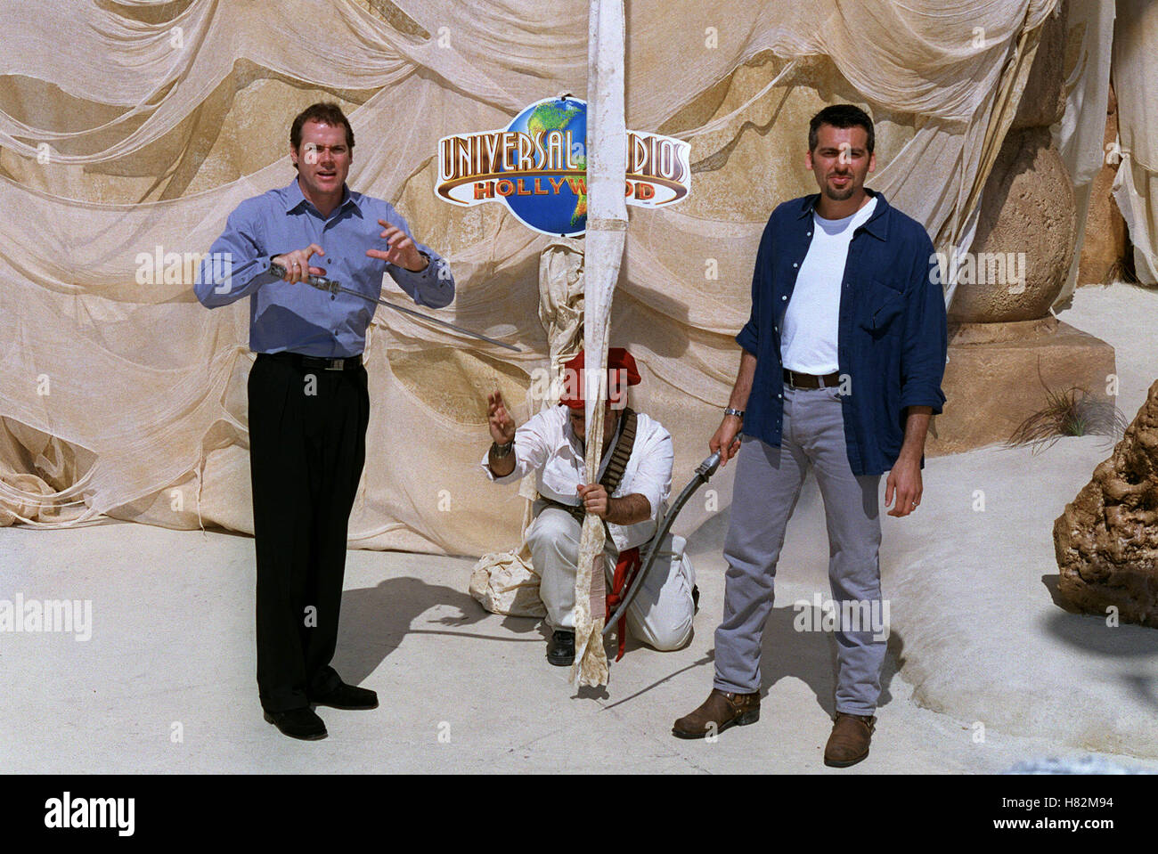 STEPHEN SOMMERS & ODED FEHR ATTRACTION OPENING UNIVERSAL STUDIOS LA USA ...