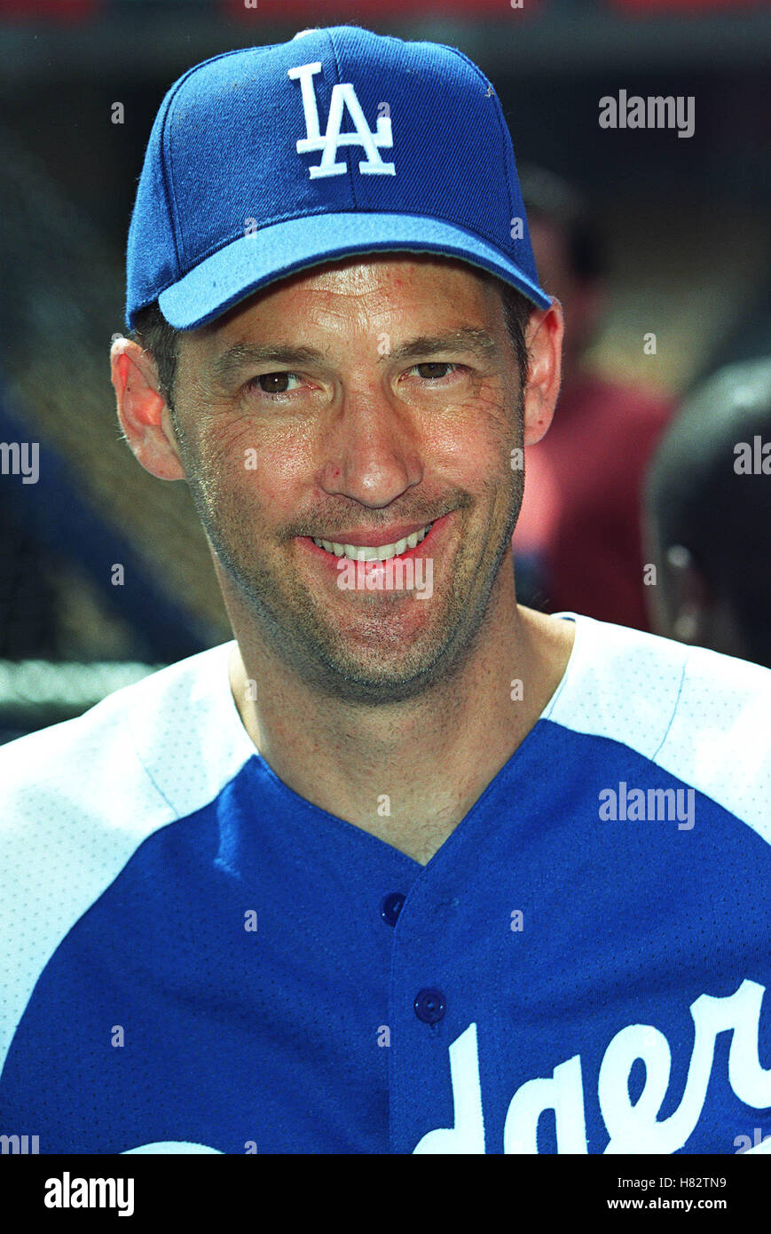 ANTHONY EDWARDS HOLLYWOOD STARS BASEBALL GAME HOLLYWOOD LOS ANGELES USA ...