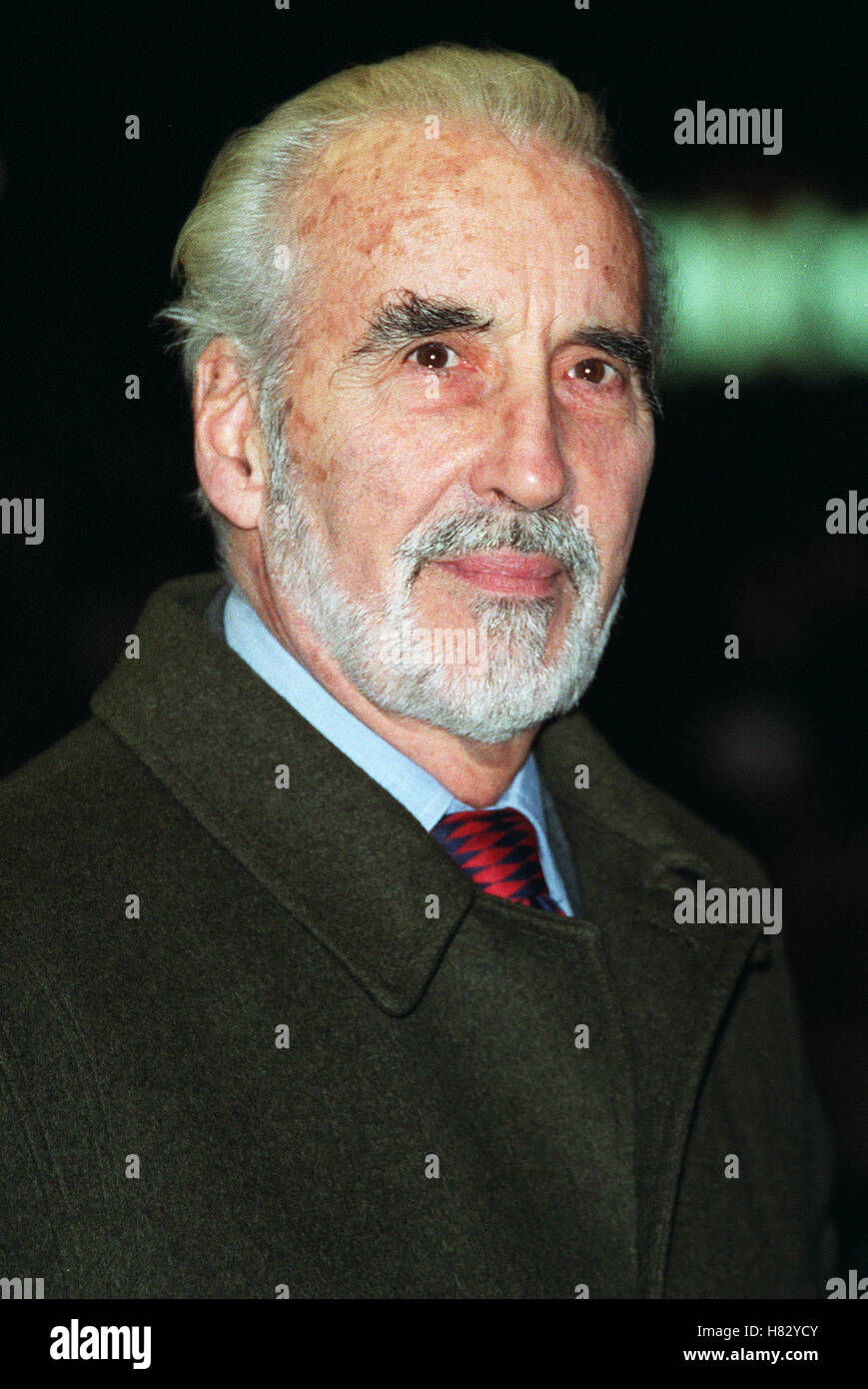 Christopher lee portrait hi-res stock photography and images - Alamy