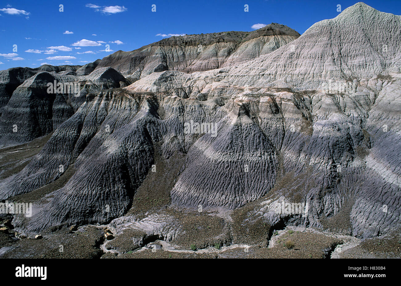 Badlands, Petrified Forest National Park, Arizona Stock Photo - Alamy