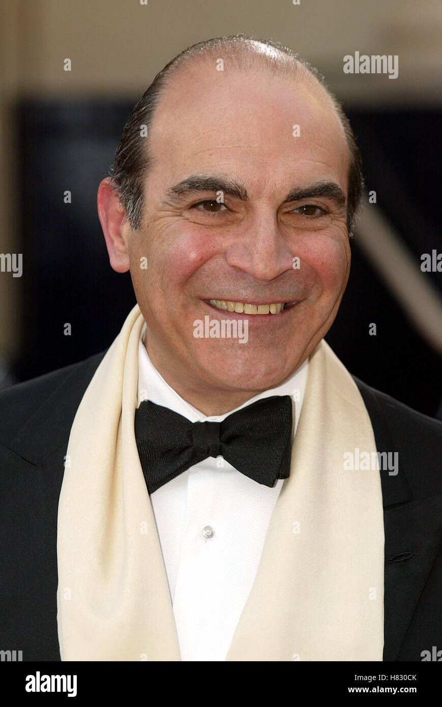 DAVID SUCHET BAFTA TV AWARDS THEATRE ROYAL DRURY LANE LONDON ENGLAND 20 ...