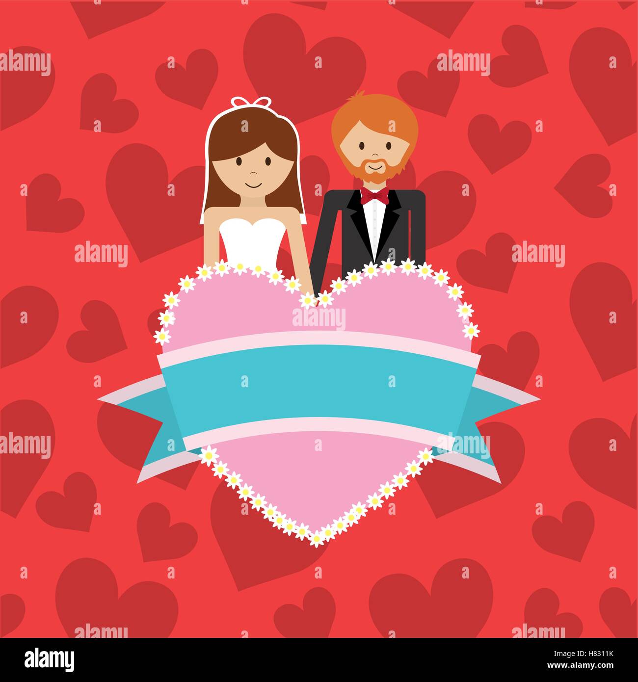wedding marriage love icon vector illustration graphic design Stock ...