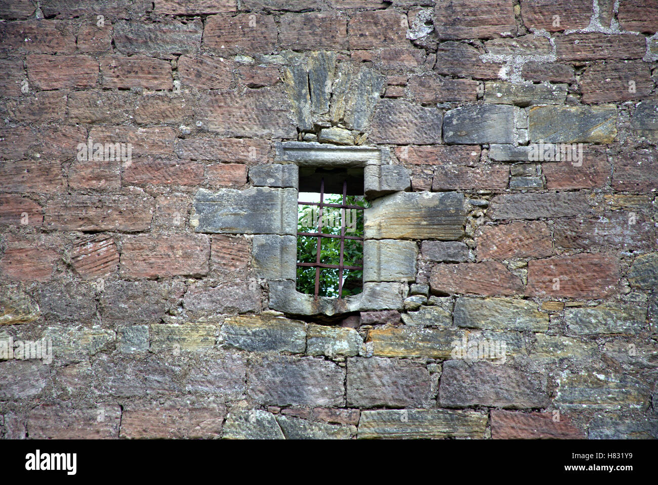 Gilbertfield Castle is a ruined 17th-century castle in Scotland Stock ...