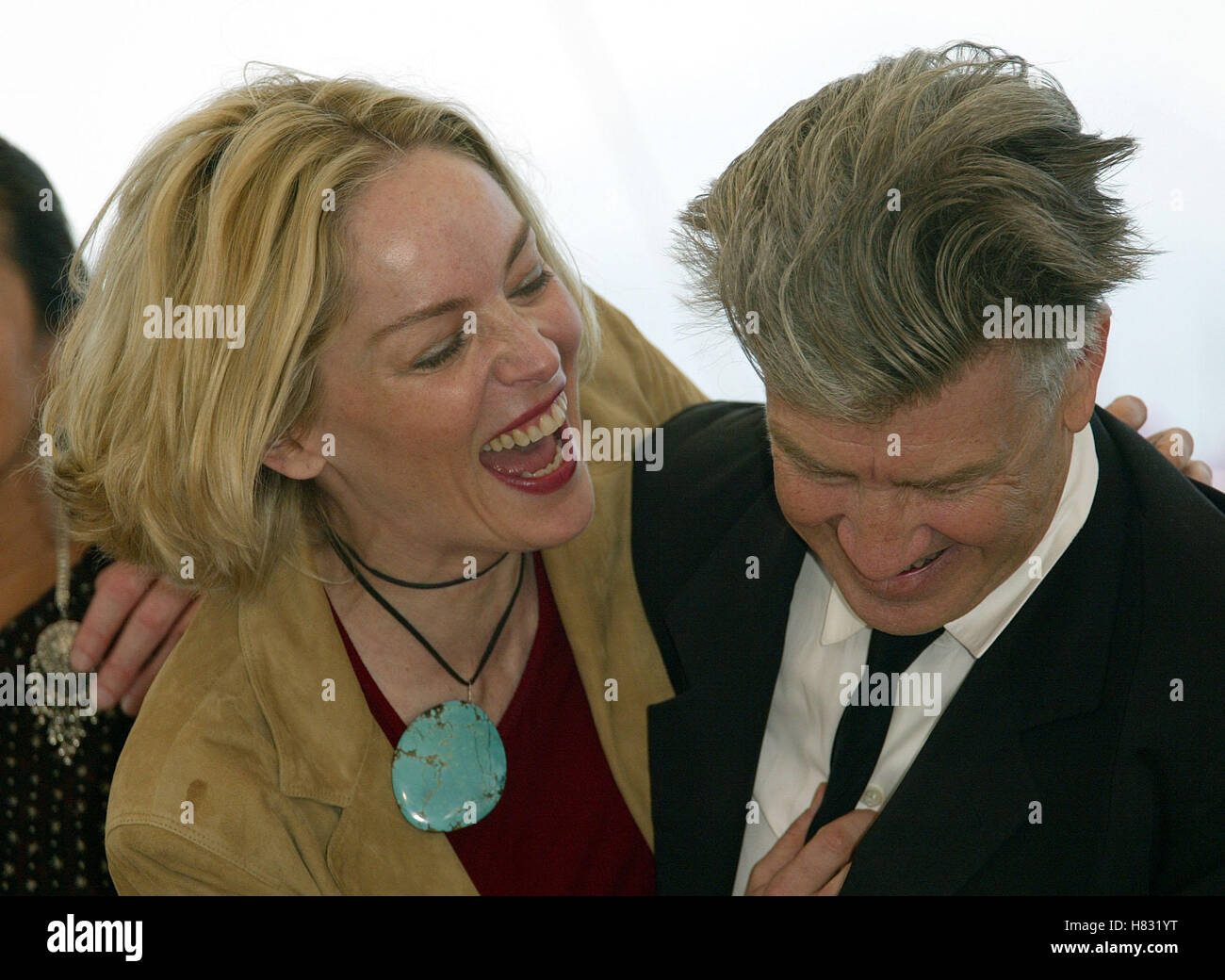 SHARON STONE & DAVID LYNCH CANNES FILM FESTIVAL CANNES FILM FESTIVAL ...
