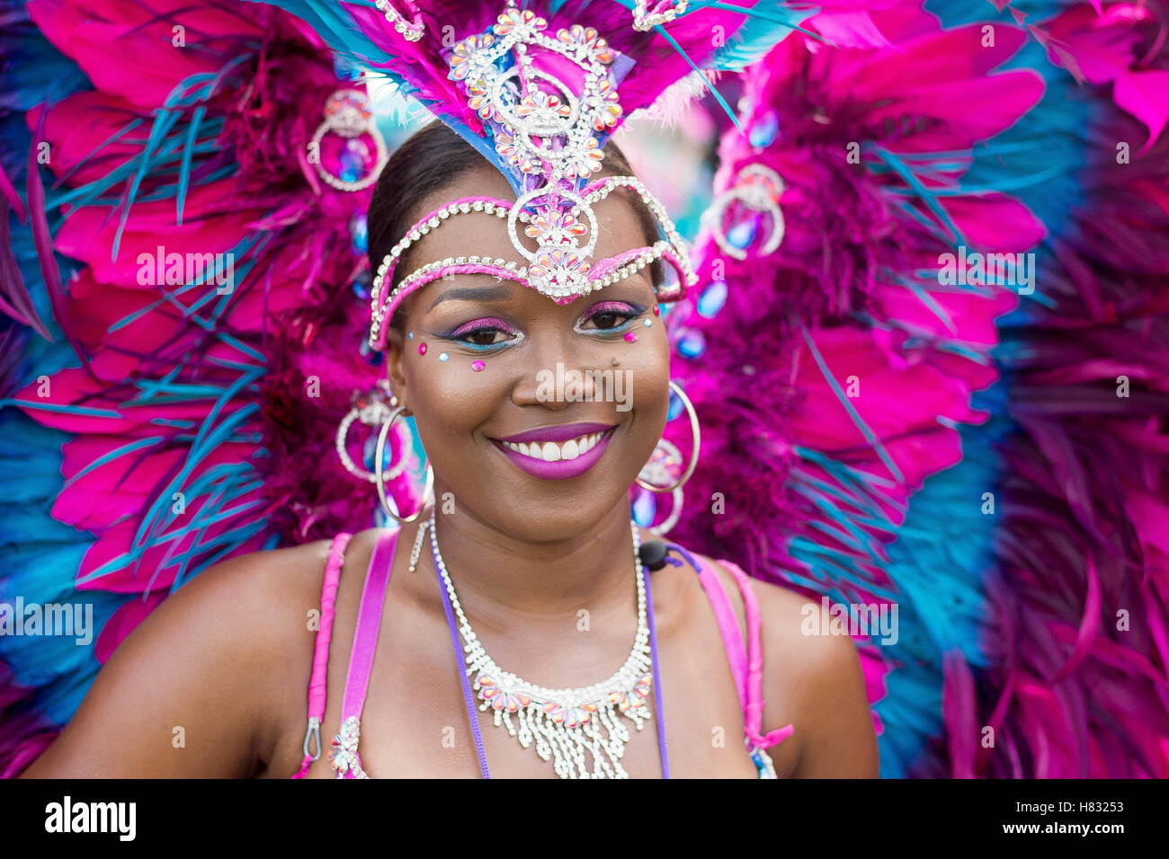 Barbados Crop Over Festival (Grand Kadooment 2016 in Barbados Stock ...