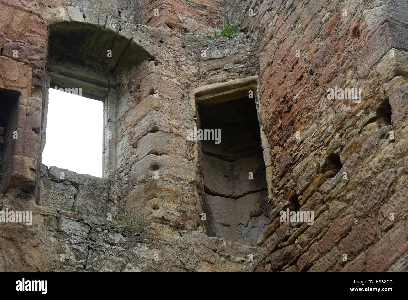 Gilbertfield Castle is a ruined 17th-century castle in Scotland Stock ...
