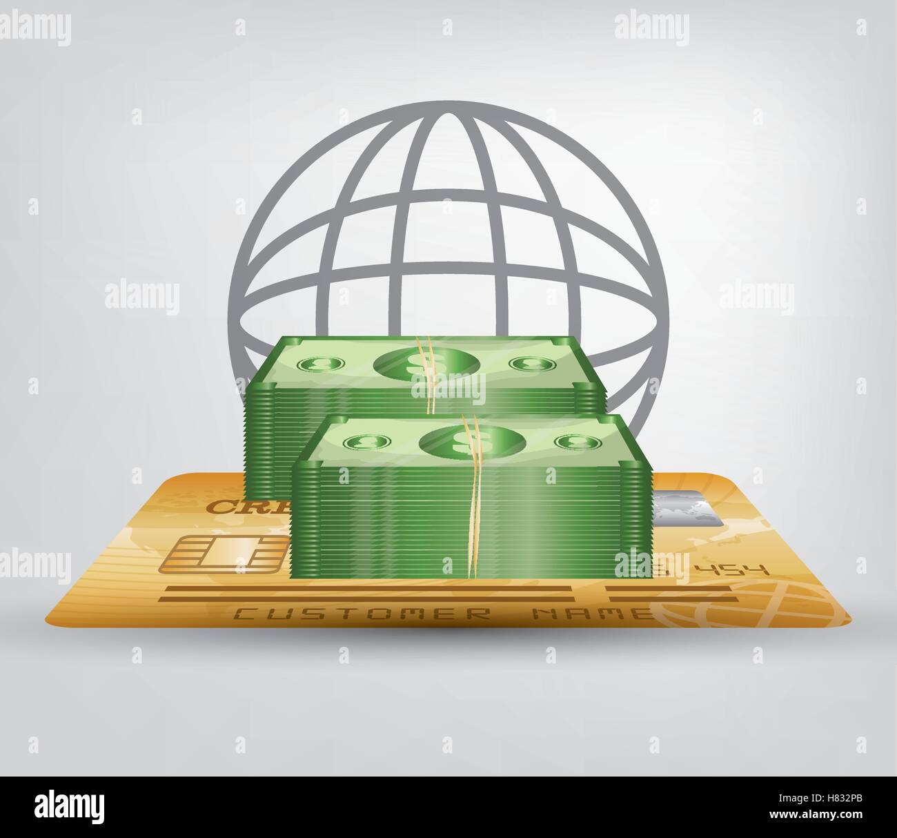 Credit card money icon vector illustration graphic design Stock Vector ...