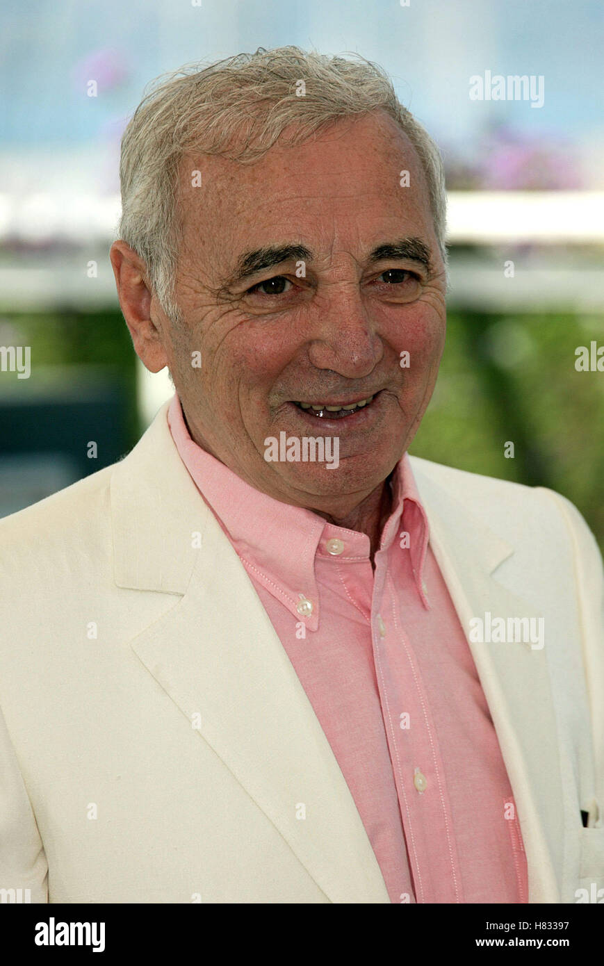 CHARLES AZNAVOUR CANNES FILM FESTIVAL 2002 CANNES FILM FESTIVAL CANNES ...