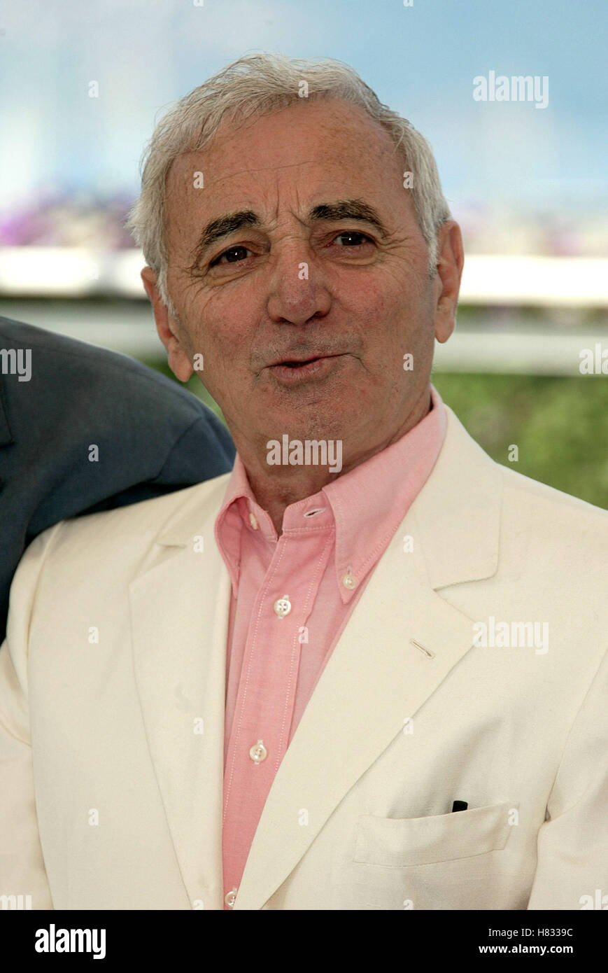 CHARLES AZNAVOUR CANNES FILM FESTIVAL 2002 CANNES FILM FESTIVAL CANNES ...