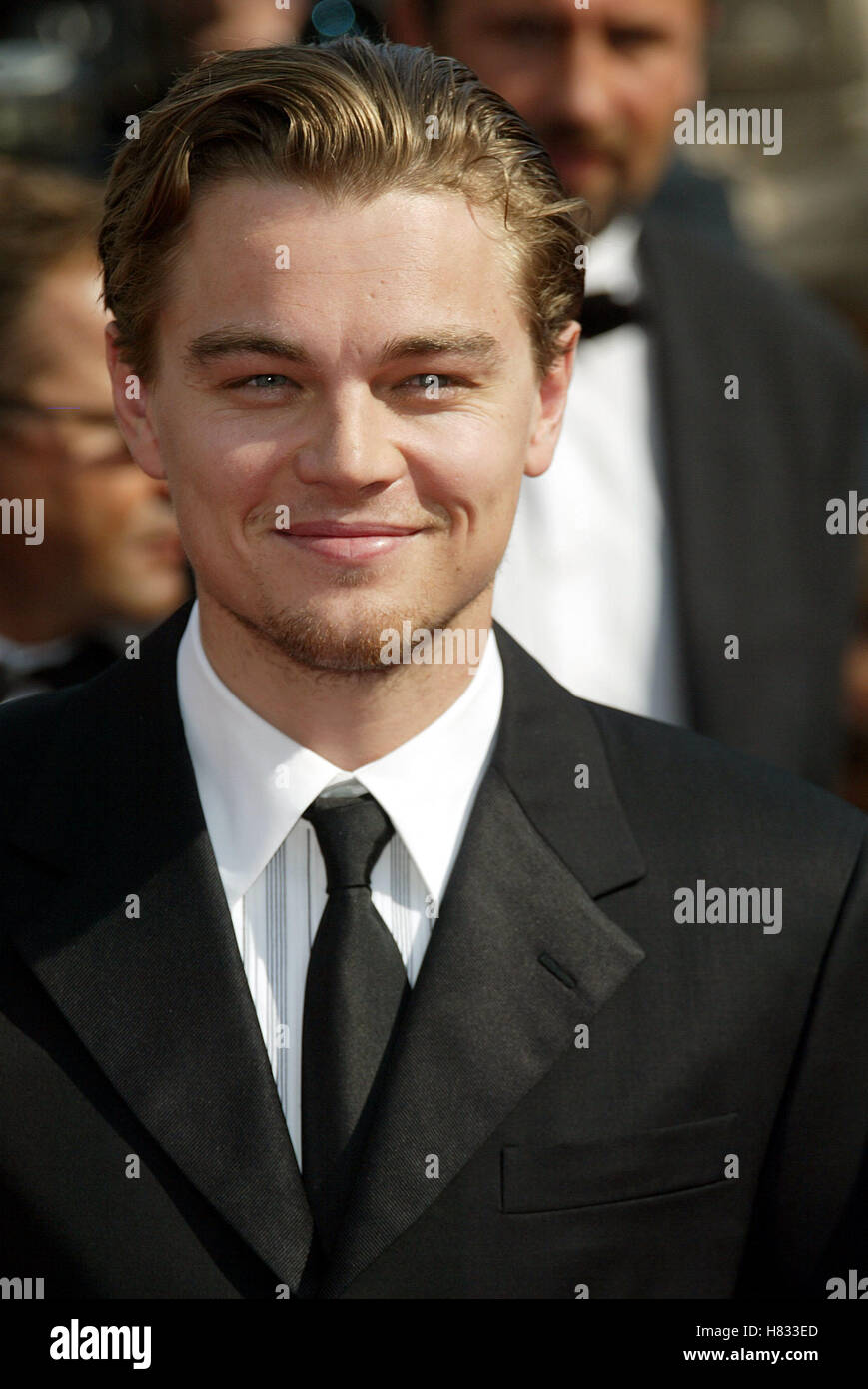 LEONARDO DICAPRIO CANNES FILM FESTIVAL 2002 CANNES FILM FESTIVAL CANNES ...