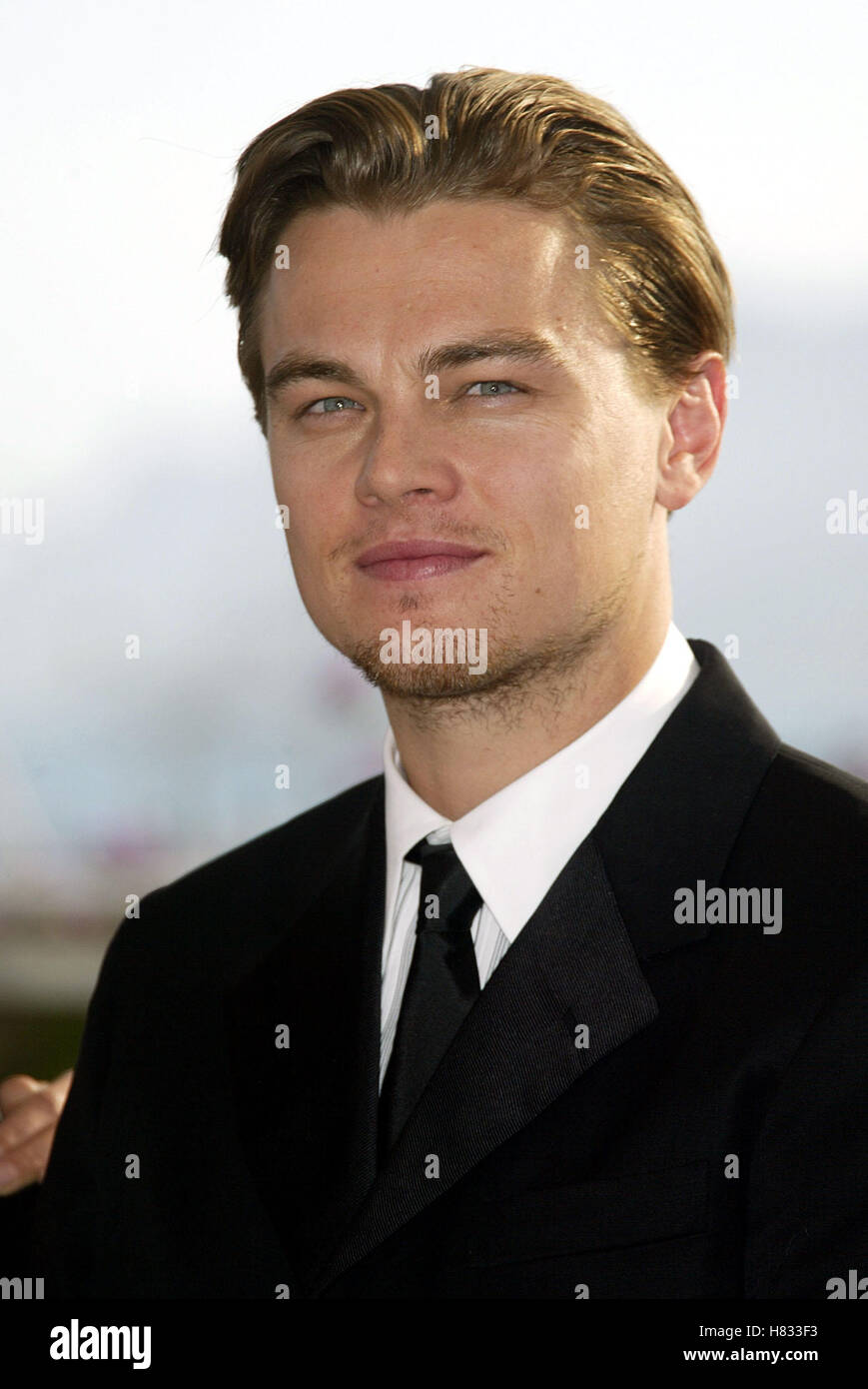 LEONARDO DICAPRIO CANNES FILM FESTIVAL 2002 CANNES FILM FESTIVAL CANNES ...