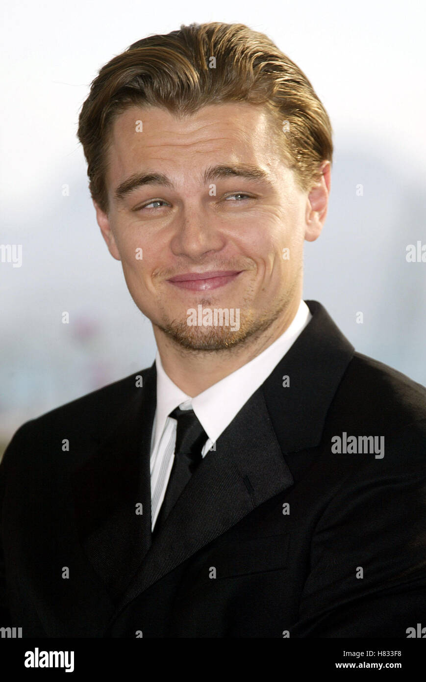 LEONARDO DICAPRIO CANNES FILM FESTIVAL 2002 CANNES FILM FESTIVAL CANNES ...