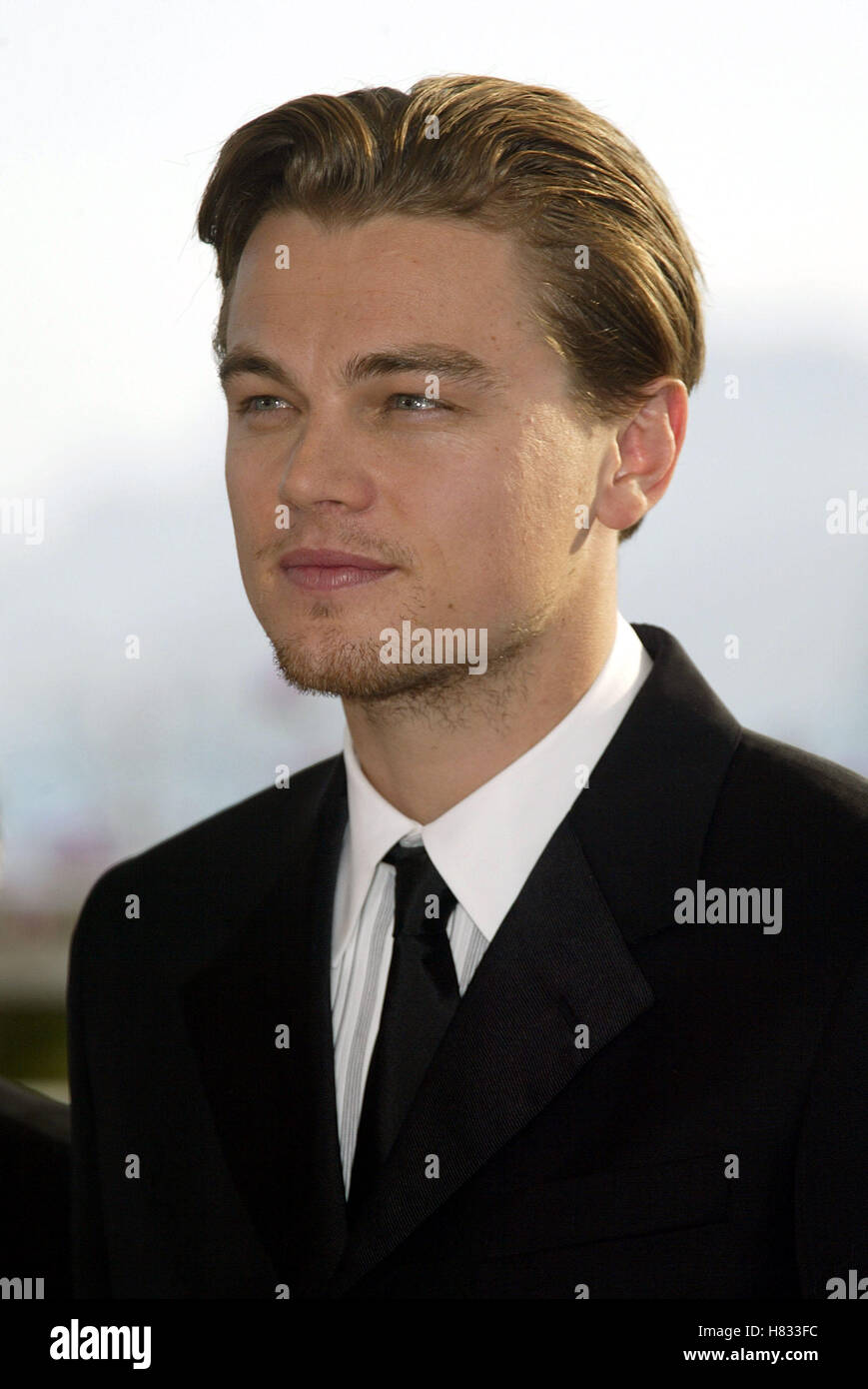 LEONARDO DICAPRIO CANNES FILM FESTIVAL 2002 CANNES FILM FESTIVAL CANNES ...